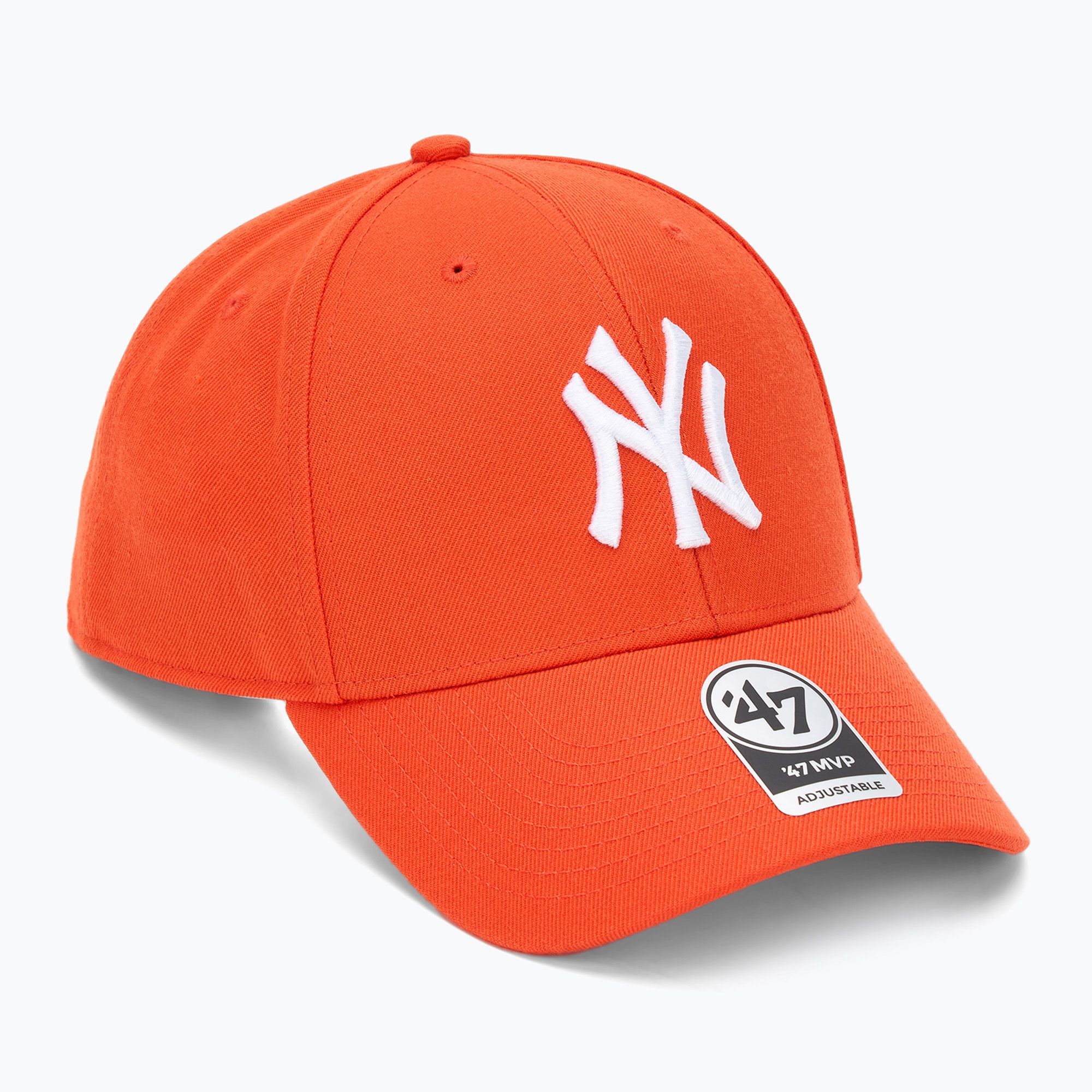 47 Brand MLB New York Yankees MVP vibrant orange baseball cap (B ...
