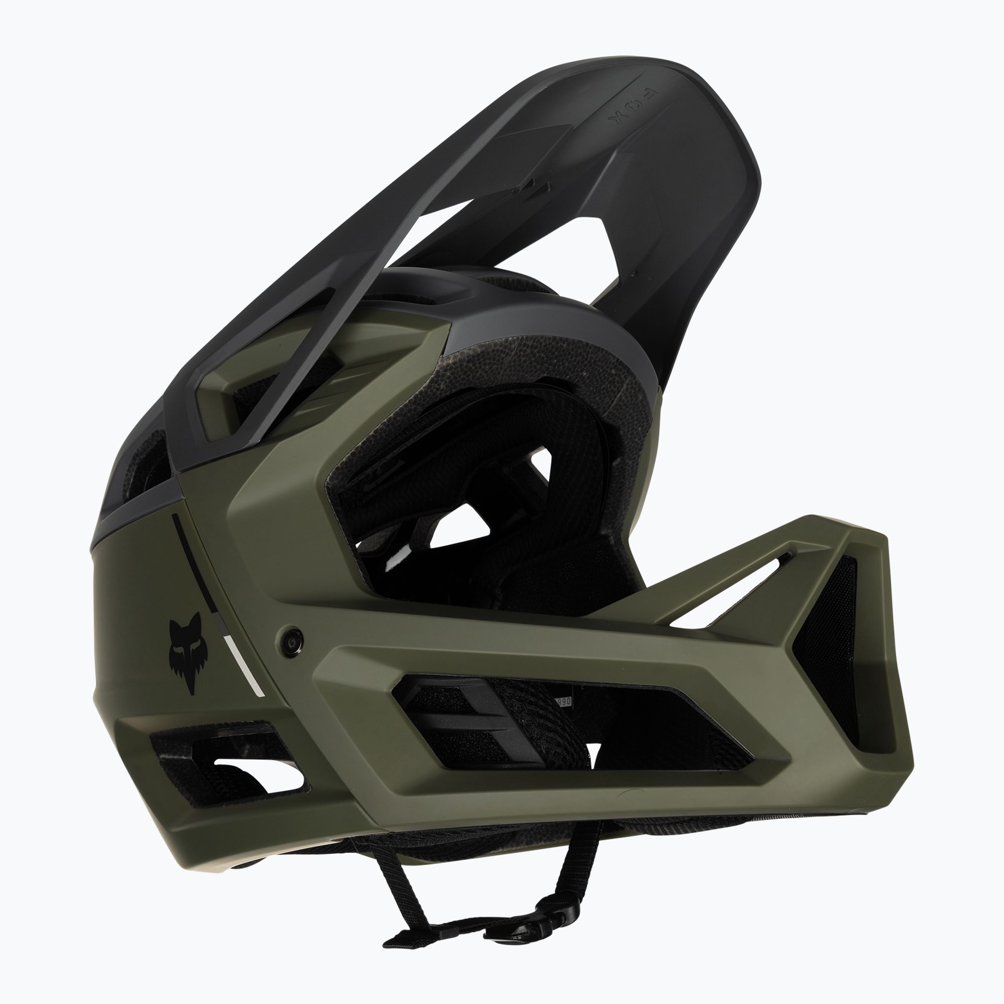 Fox Racing Proframe Clyzo olive green bicycle helmet - Sportano.com