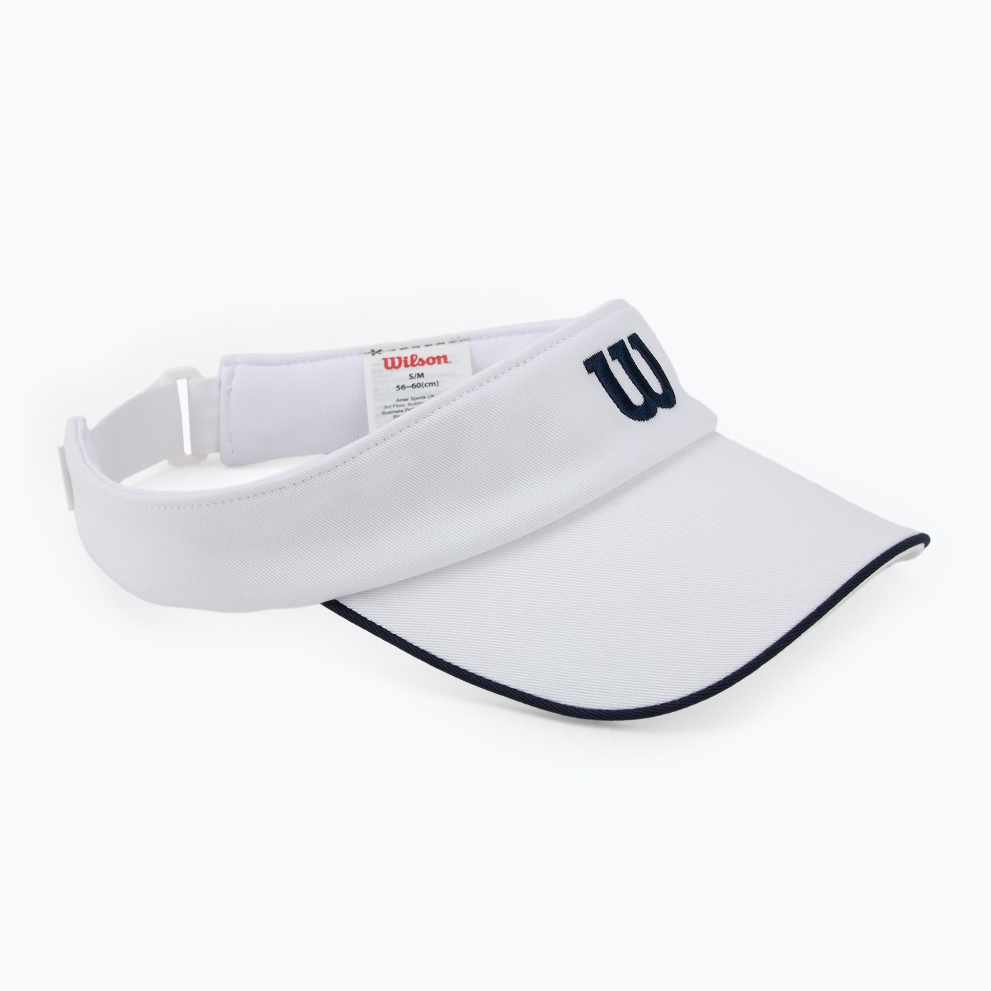 Wilson Classic Visor bright white tennis visor (WU00014511WTA) - Sportano.com
