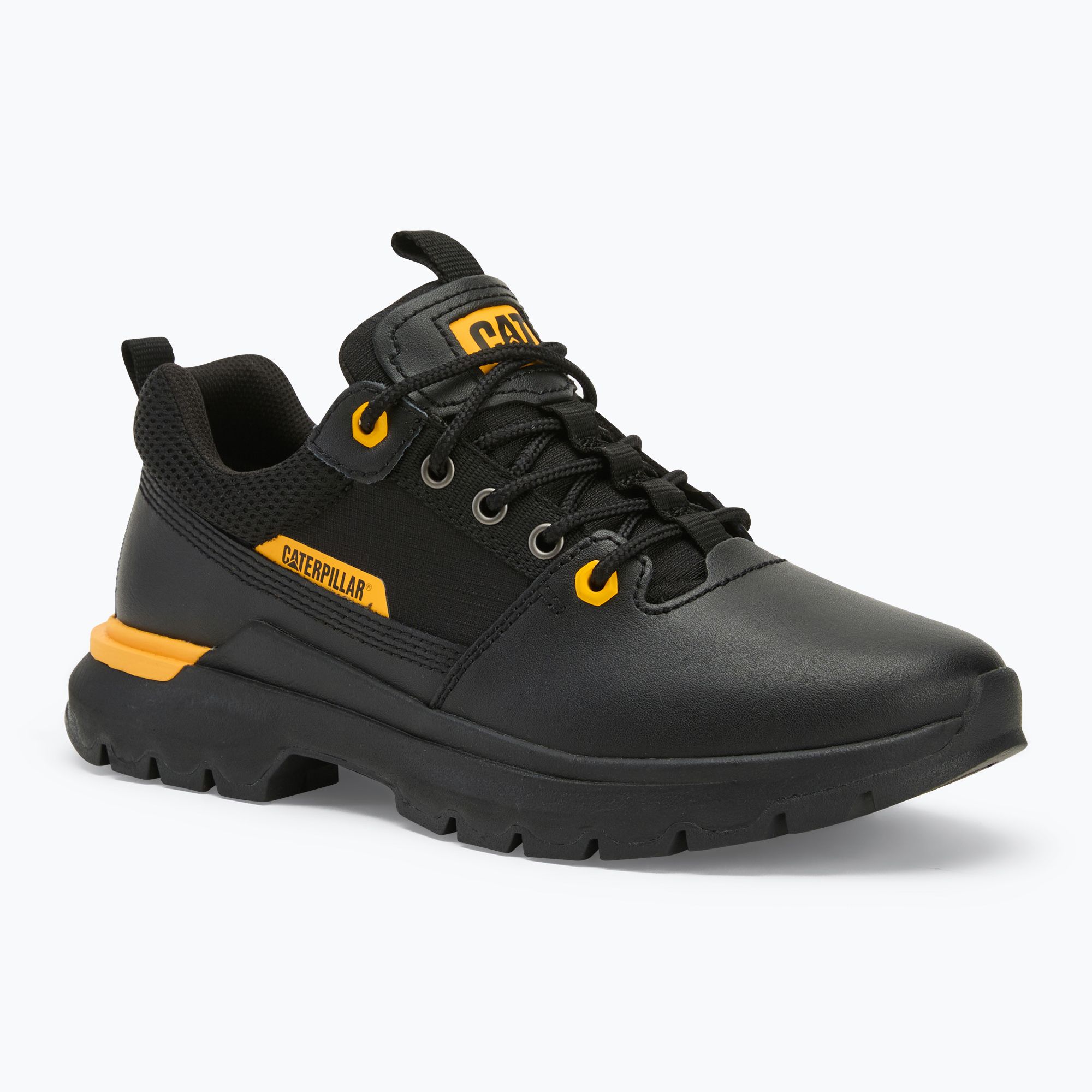Men's CATerpillar Colorado Sneaker Lo black / cat yellow shoes (P726090 ...