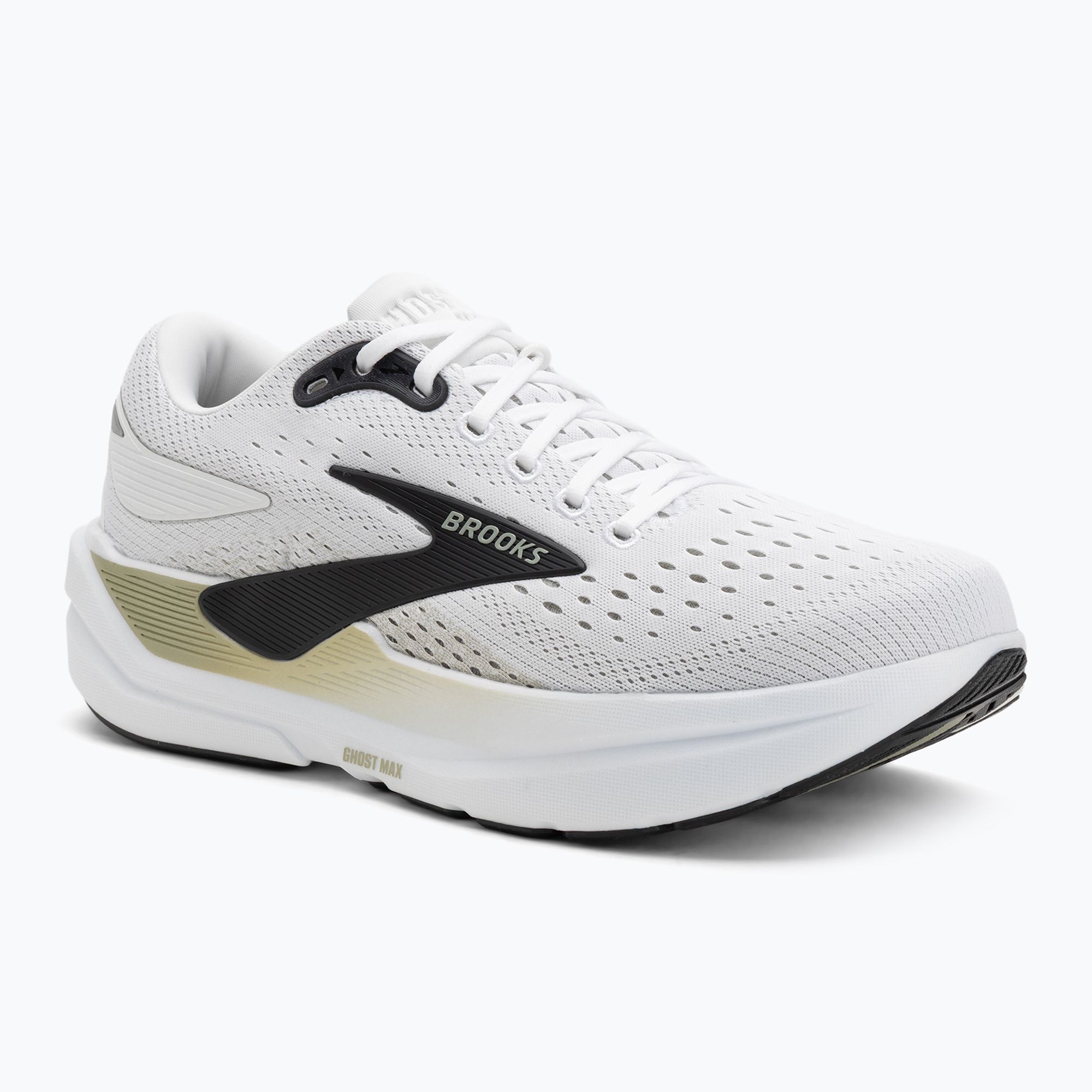 Men's running shoes Brooks Ghost Max 3 bright white/tea/black ...
