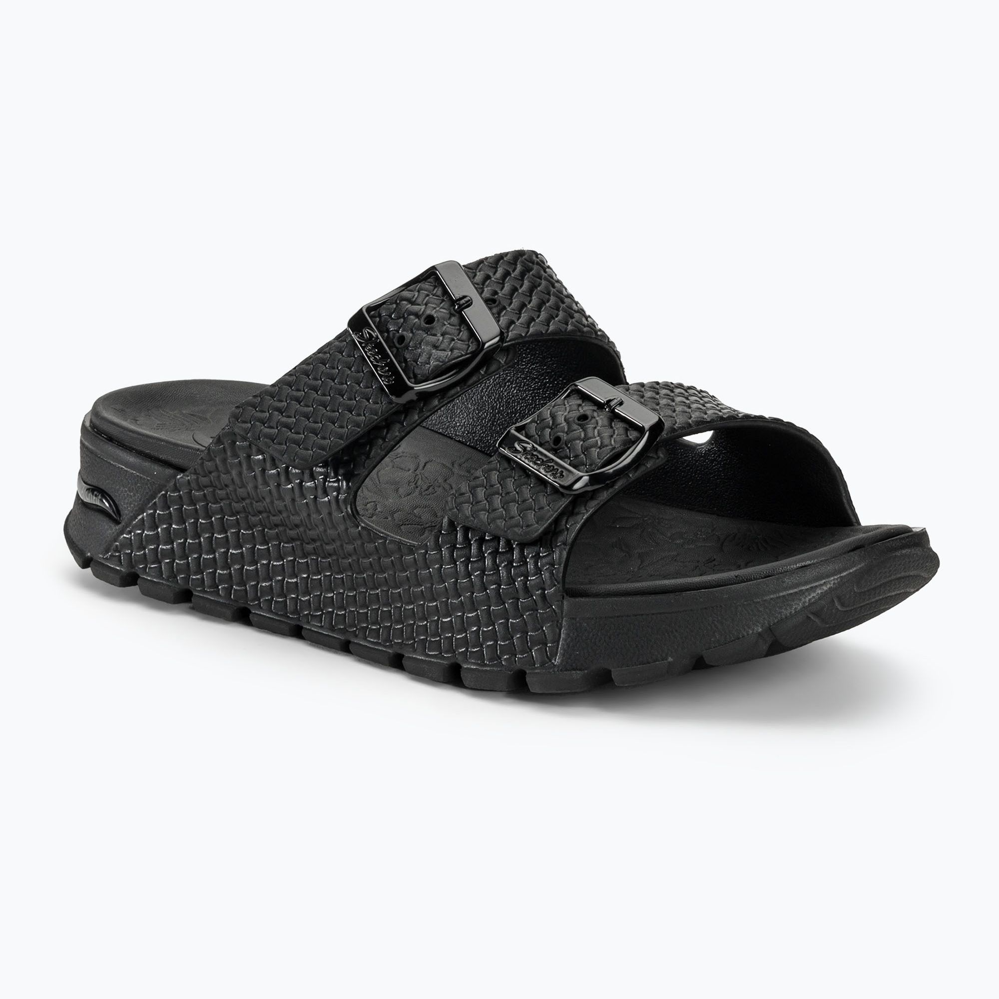 SKECHERS Women's Arch Fit Footsteps Hi'Ness slides black (111378 ...
