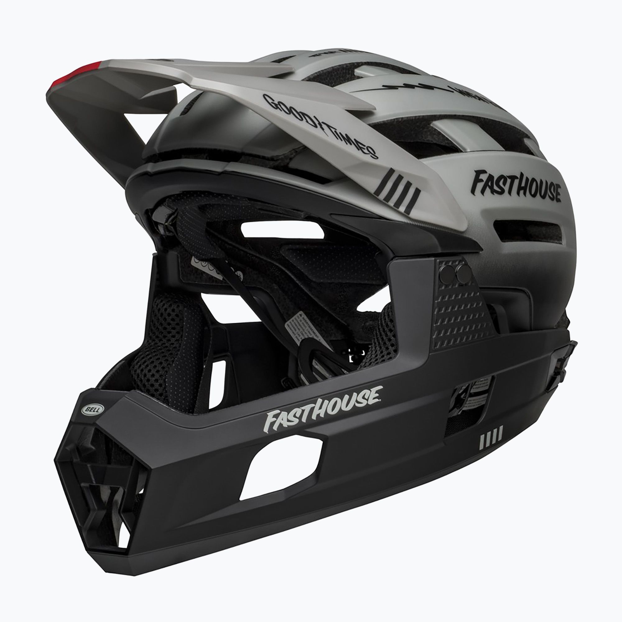 Bell FF Super Air R MIPS Spherical matte gray/black fasthouse bike ...