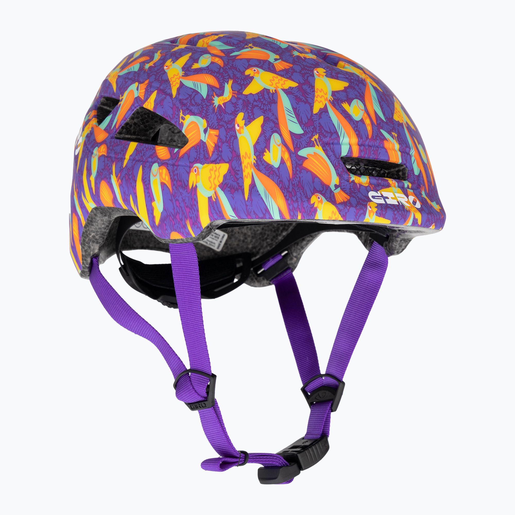 Children's bicycle helmet Giro Scamp II matte purple libre (GR-7158595 ...