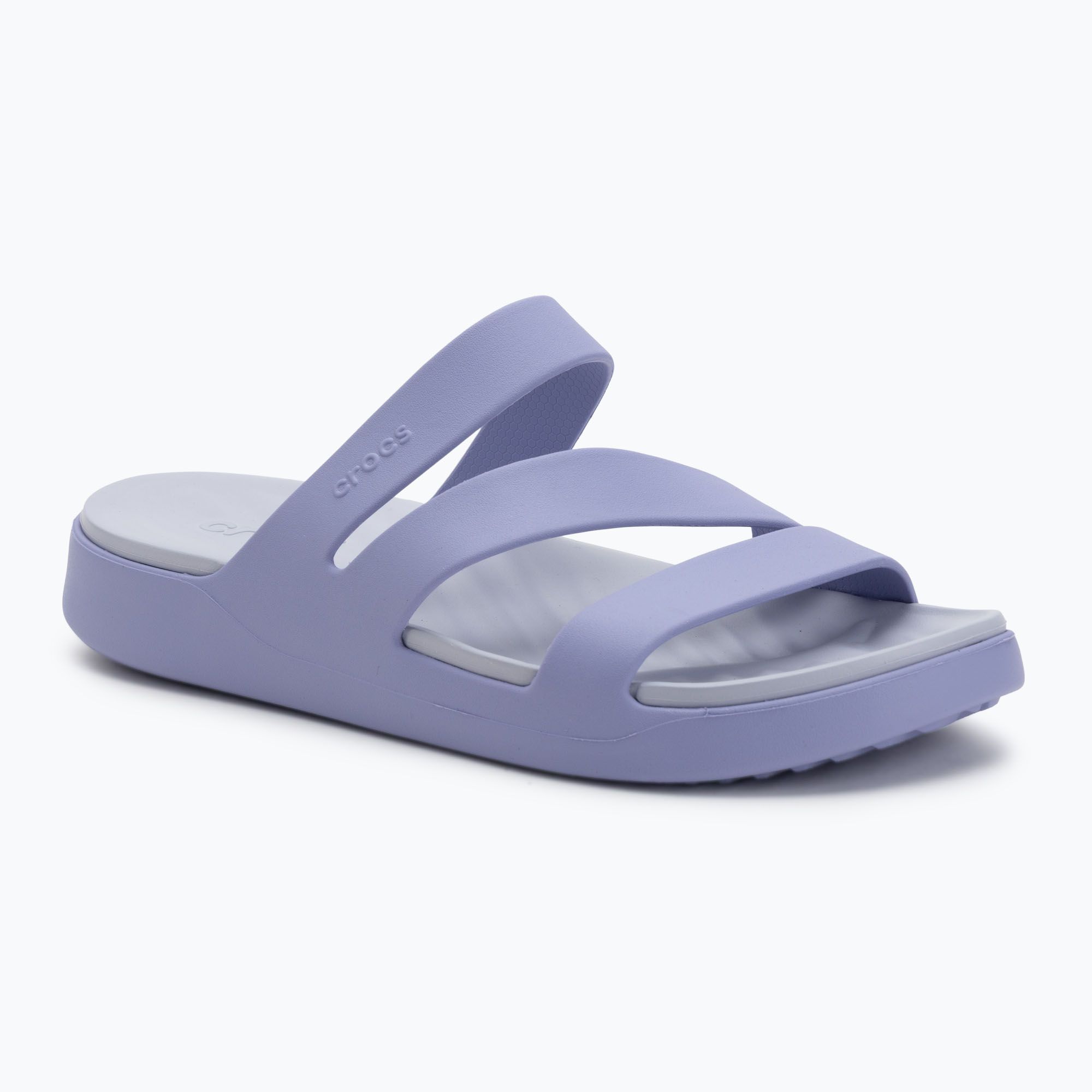 Crocs Getaway Strappy flip-flops mystic purple (209587-5BN) - Sportano.com