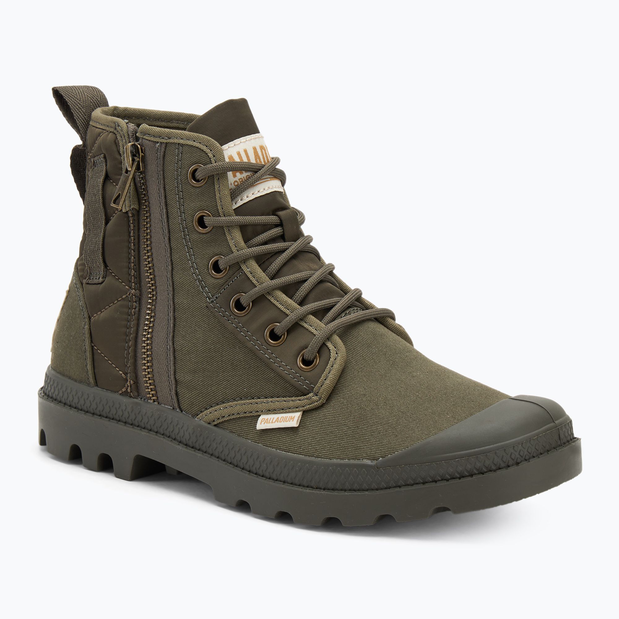 Shoes Palladium Pampa Detroit Zip olive night (79500-325) - Sportano.com