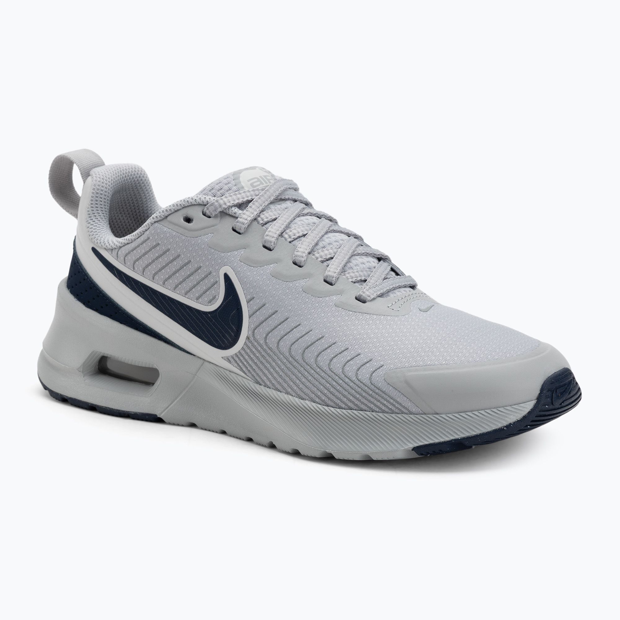 Men's shoes Nike Air Max Nuaxis light smoke grey/obsidian/cyber/white ...