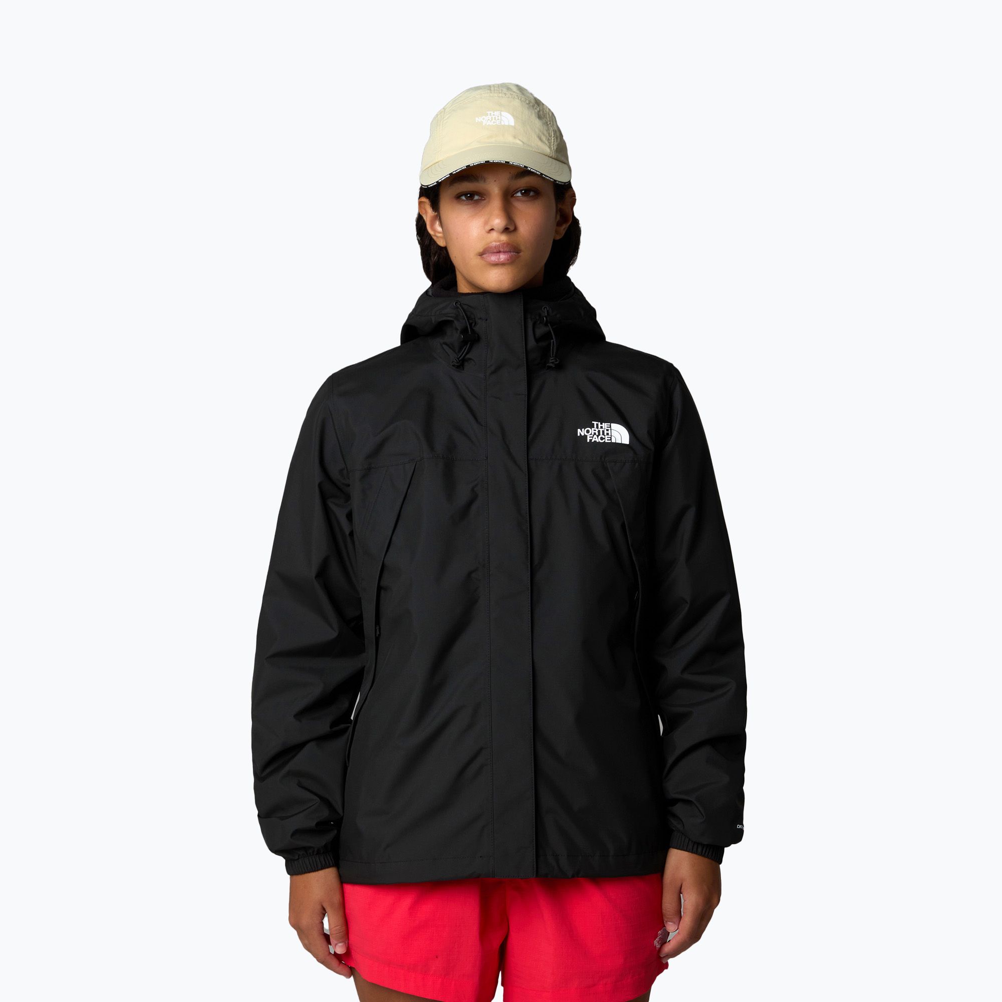 Women's waterproof jacket The North Face Antora Rain smoked pearl ...