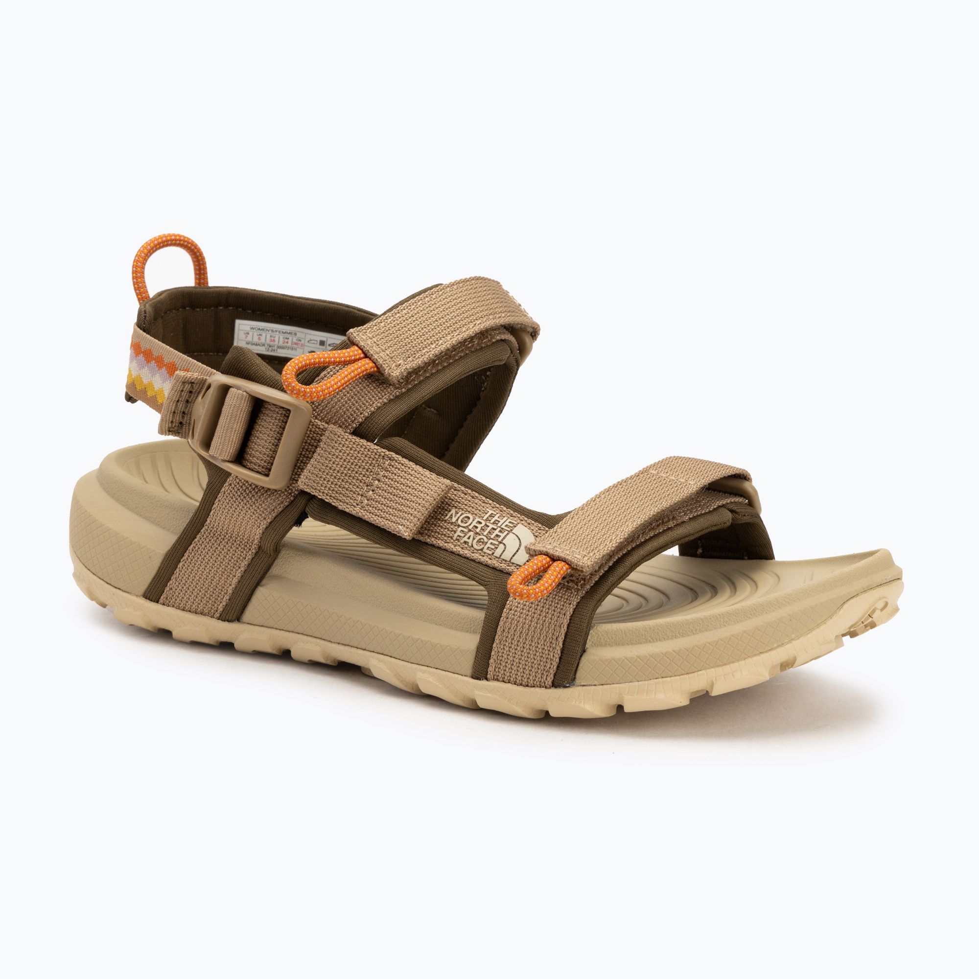Women's sandals The North Face Explore Camp honeyed sand/utility brown ...