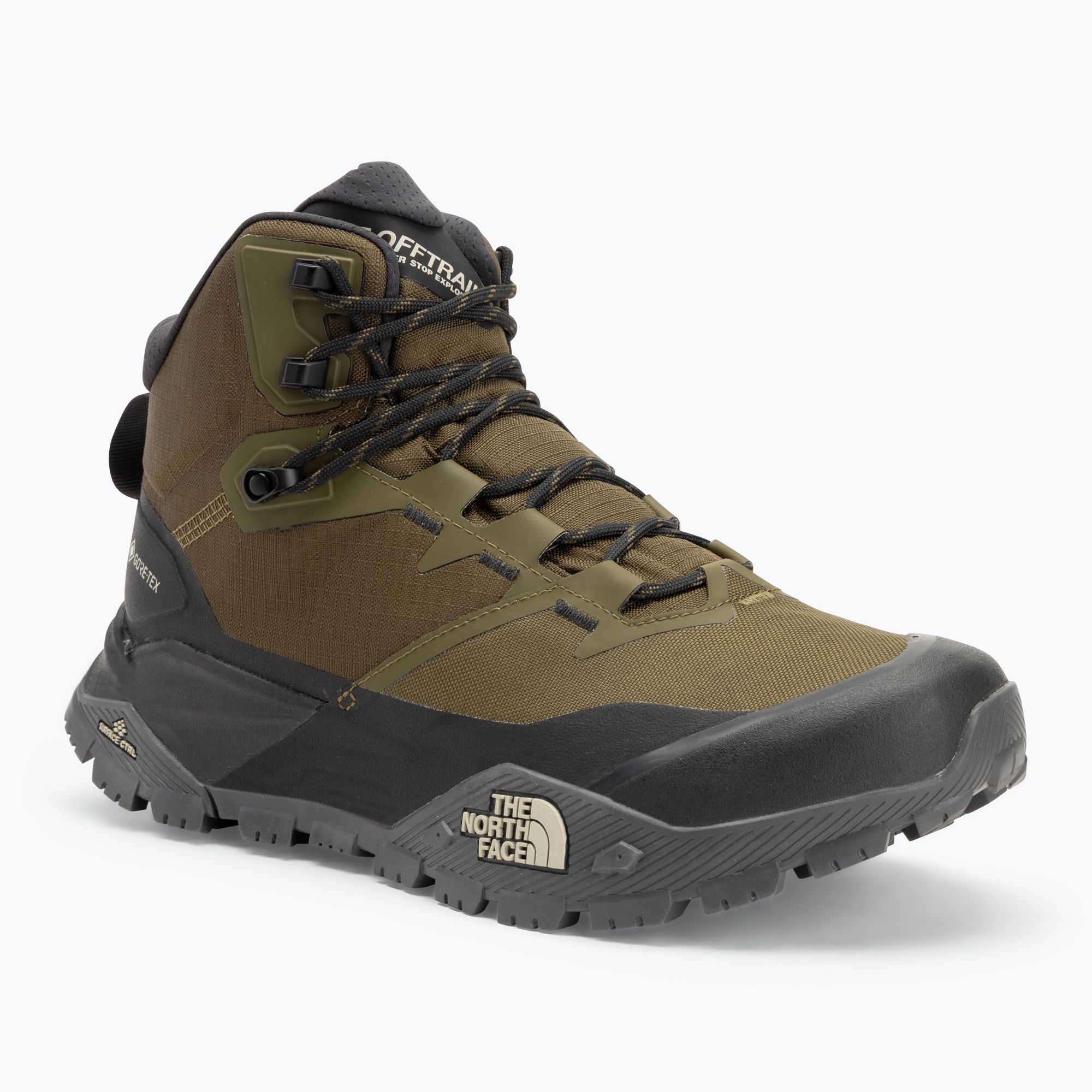 Men's hiking boots The North Face Offtrail Hike Mid Gore-Tex mushroom ...