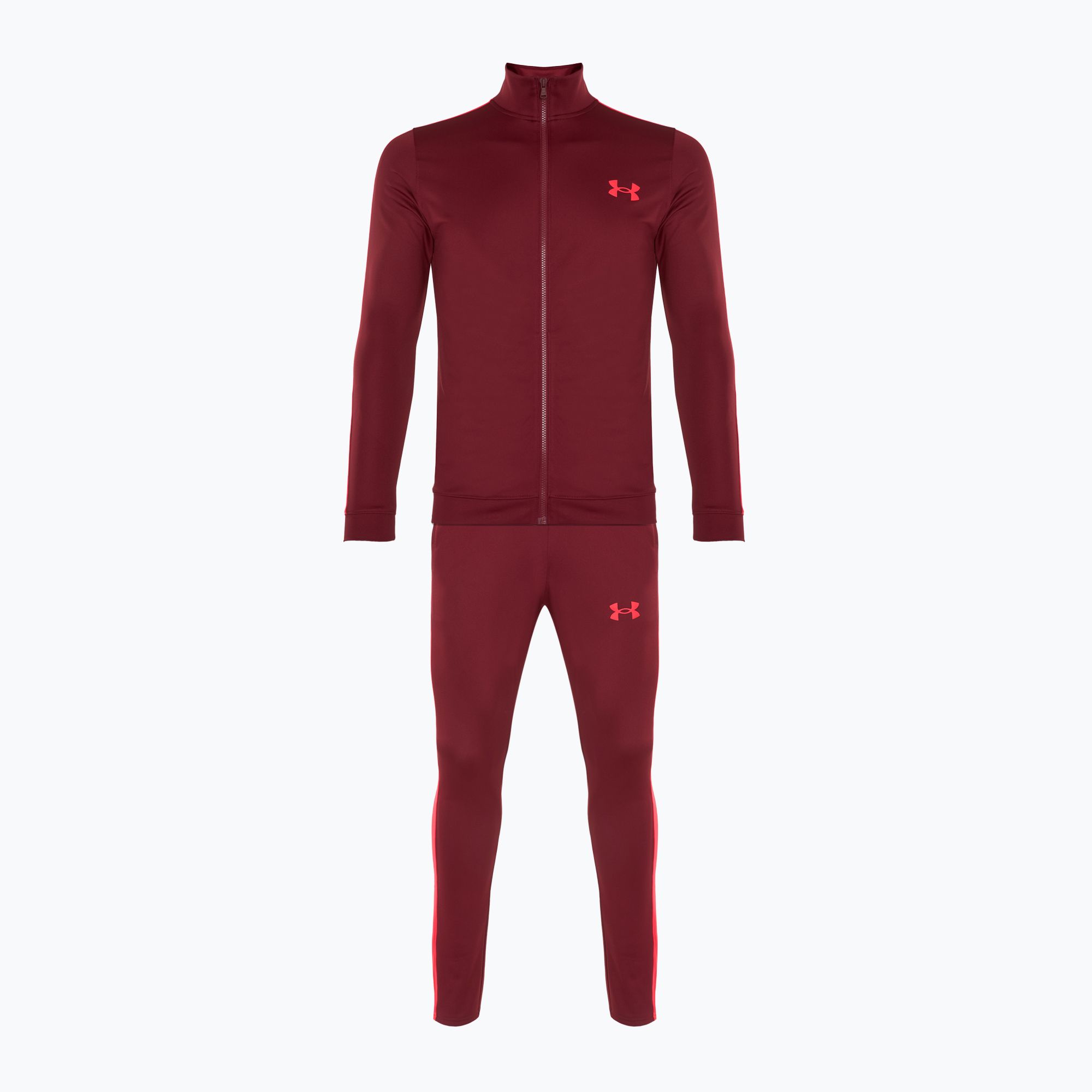 Under Armour men's tracksuit UA Knit Track Suit cardinal/racing red ...