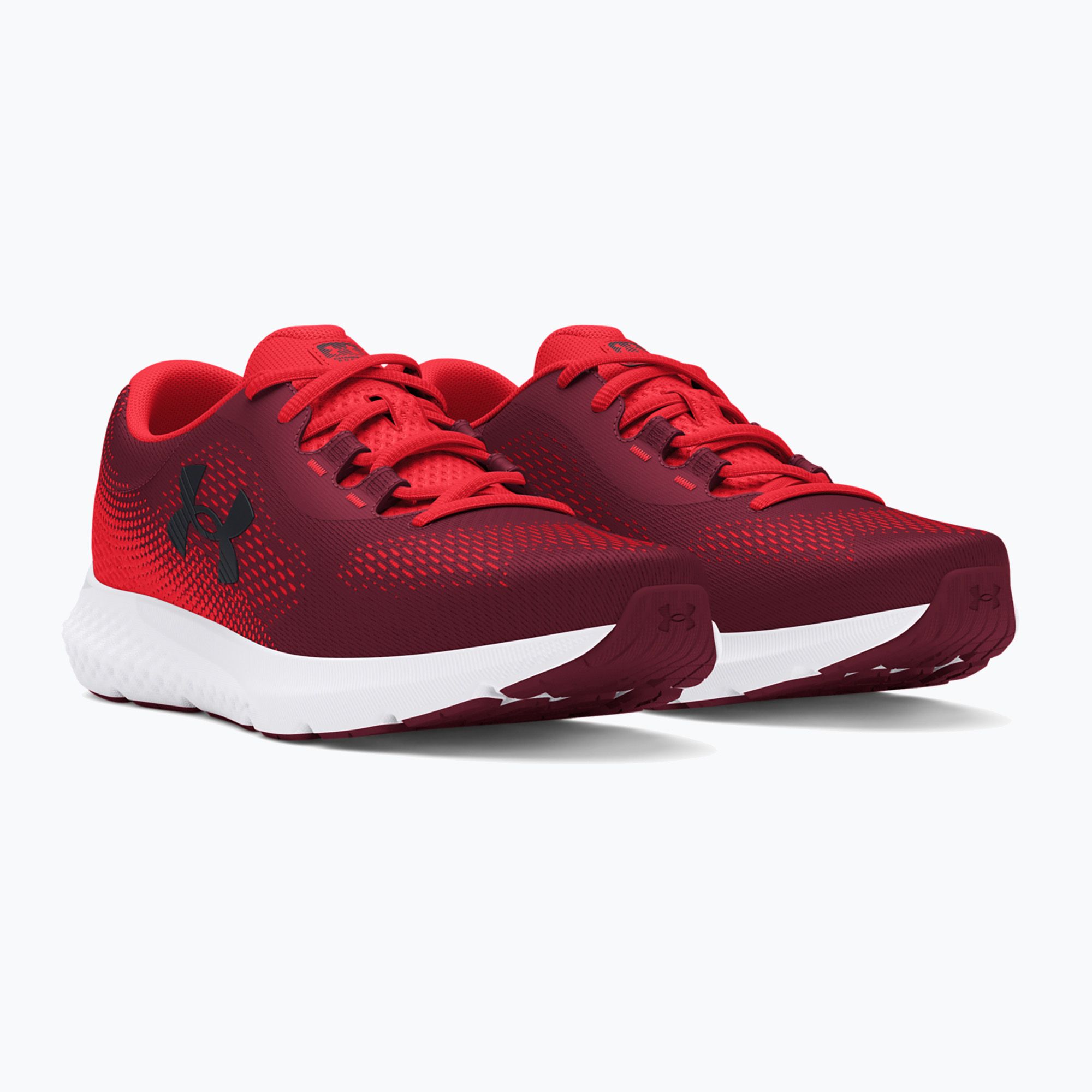 Under Armour Charged Rogue 4 cardinal/racer red/black men's running ...