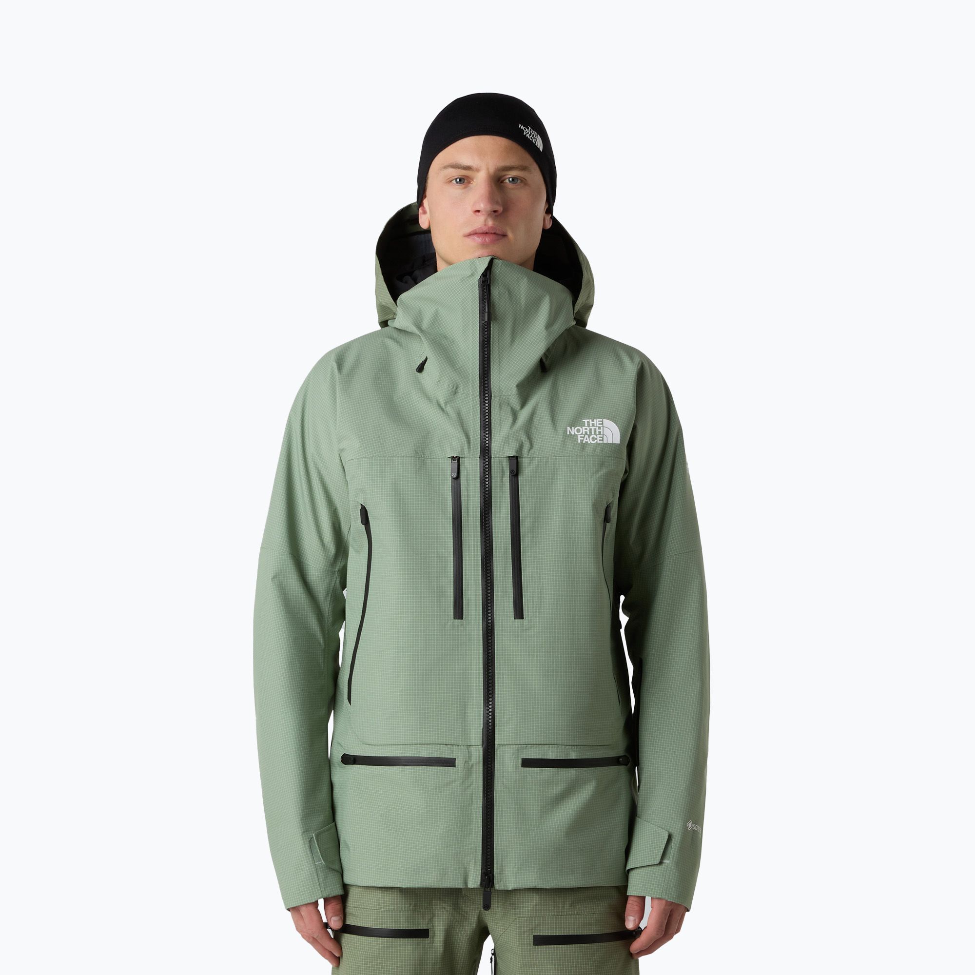 Men's ski jacket The North Face Summit Tsirku GTX Pro slate moss/bark ...