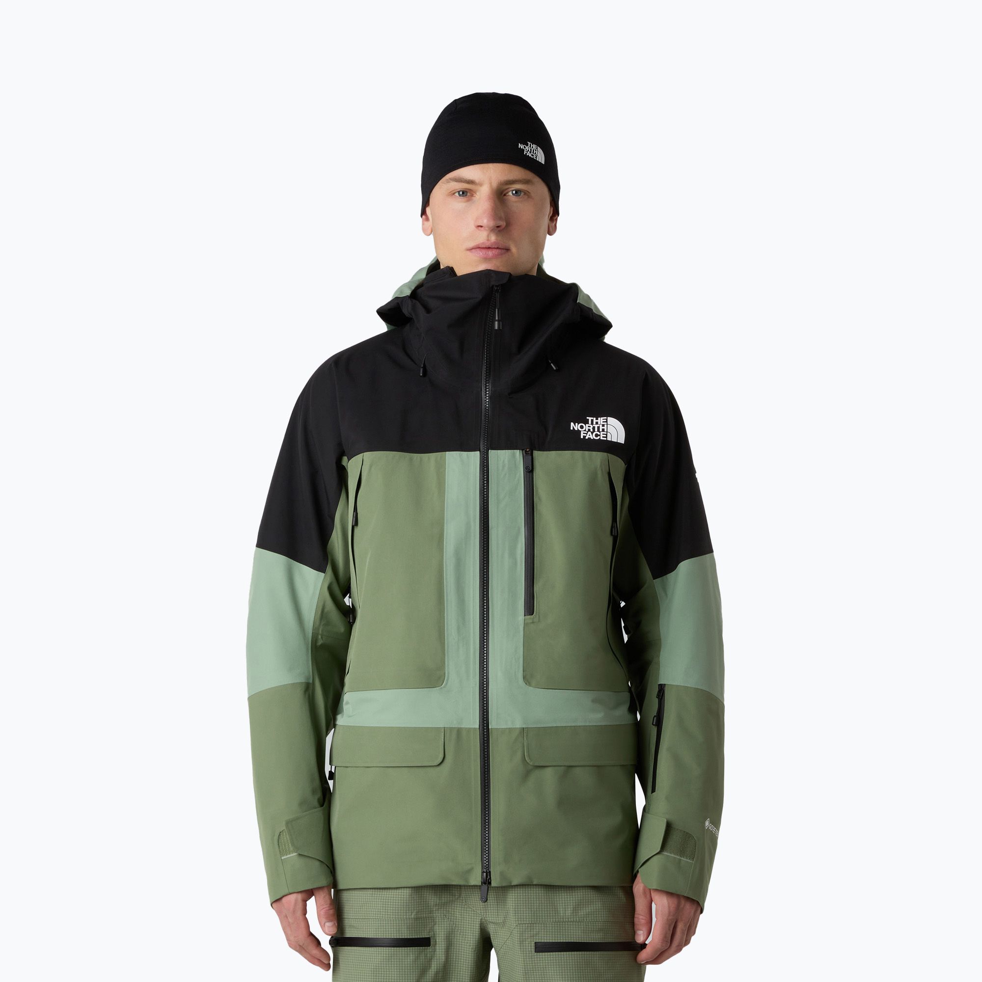 Men's ski jacket The North Face Summit Verbier GTX Tnf black/slate moss ...