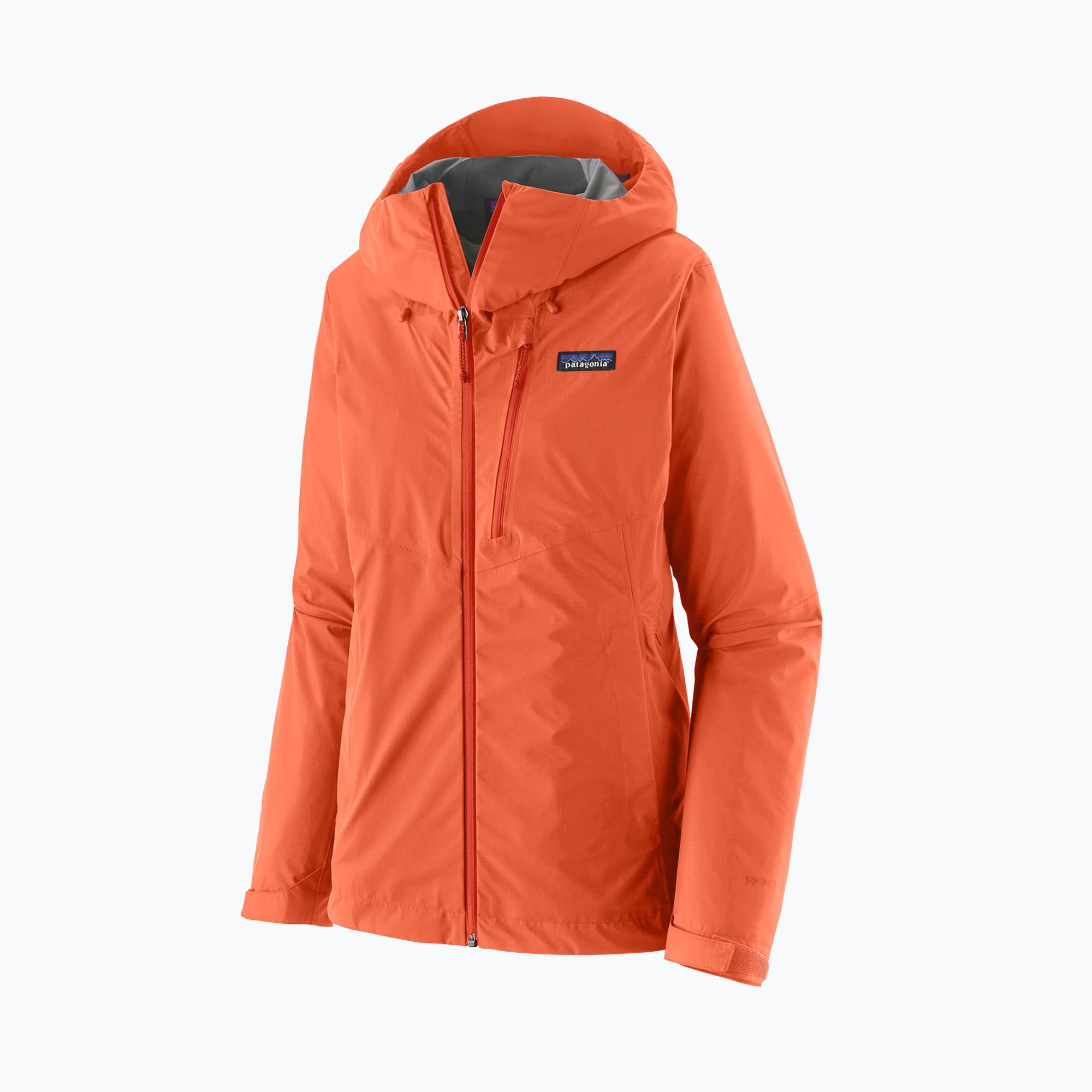 Women's rain jacket Patagonia Granite Crest Rain orange peel (85420 ...
