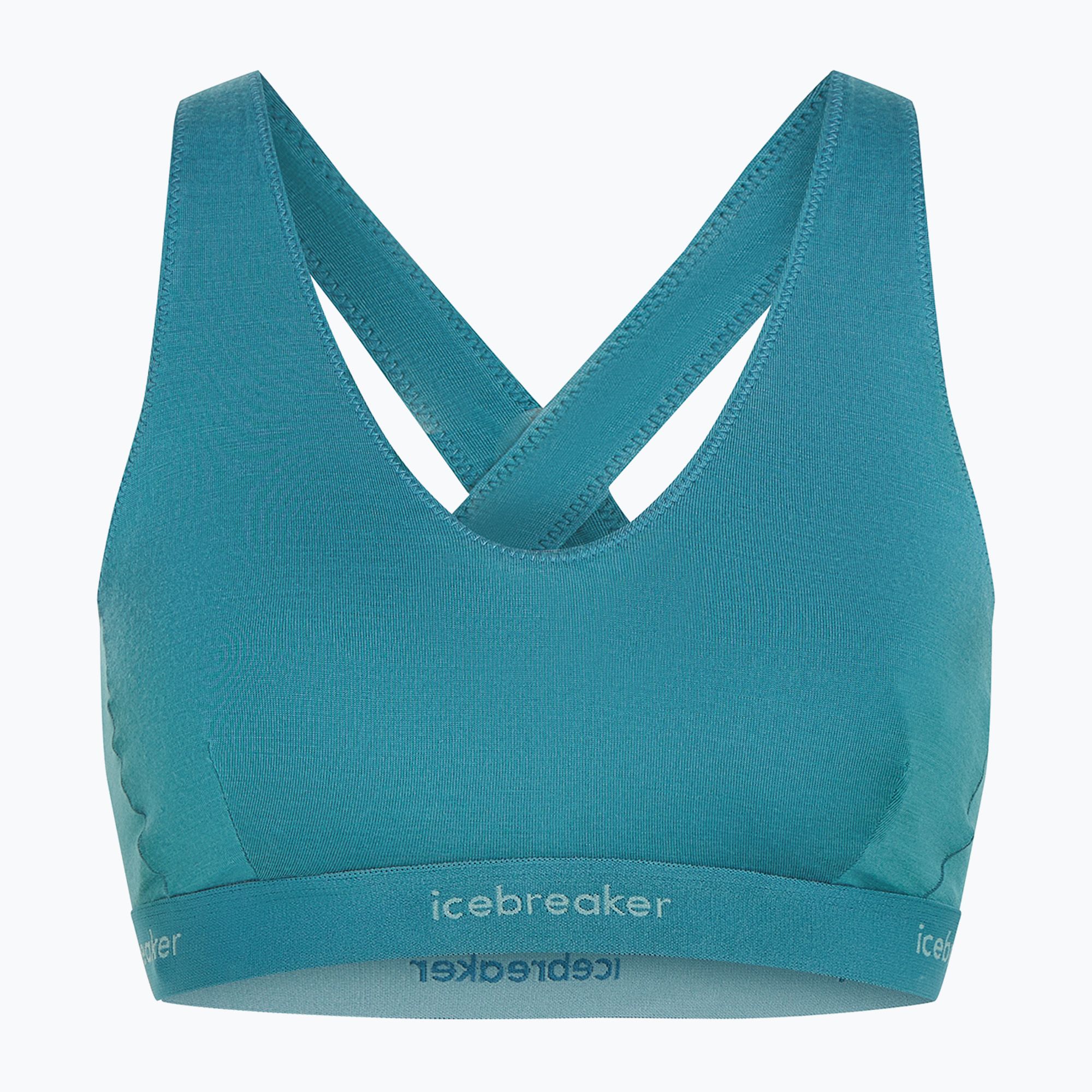Thermal bra icebreaker Merino 125 Cool-Lite Sprite Racerback topaz ...