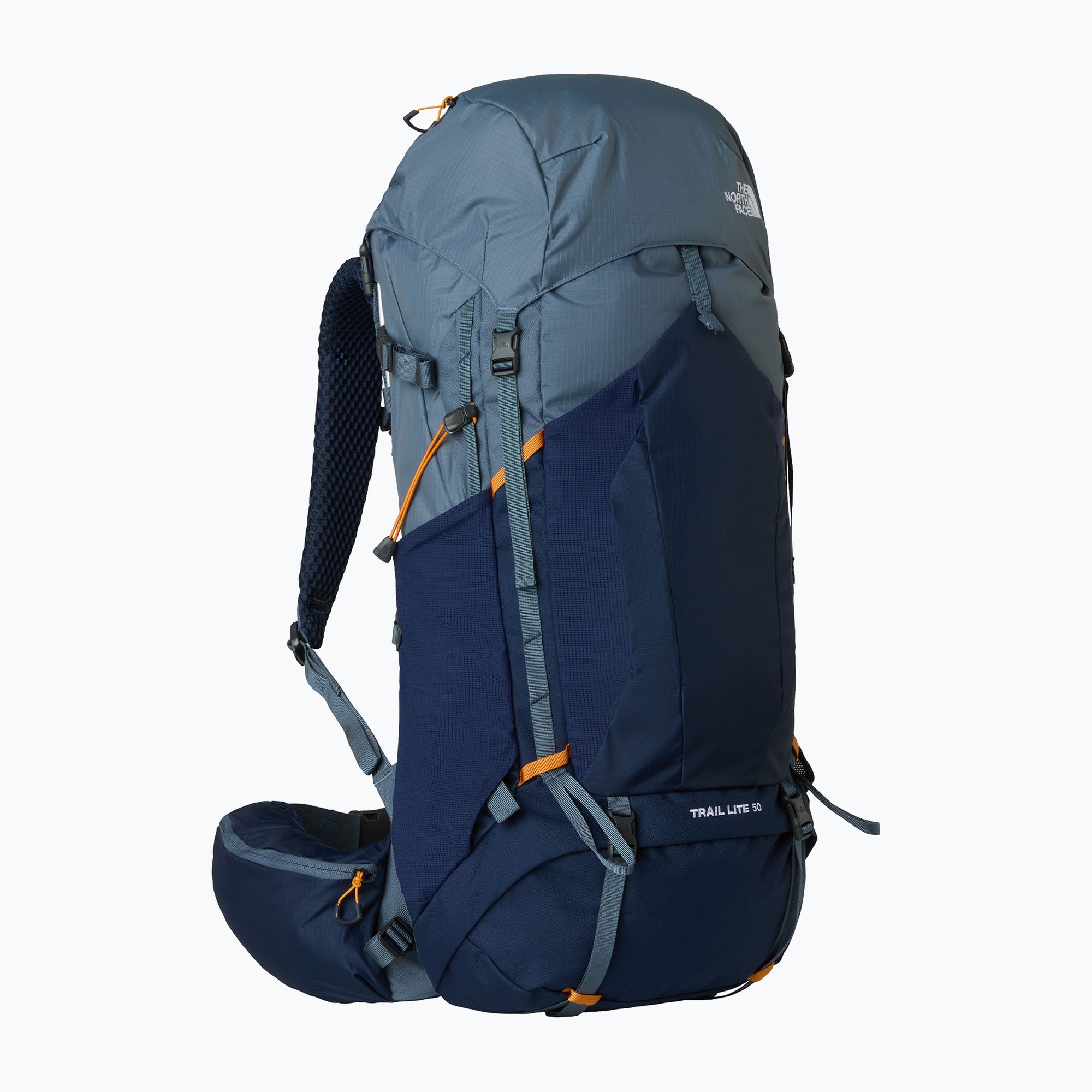Hiking backpack The North Face Trail Lite 54 l granite grey/summit navy ...