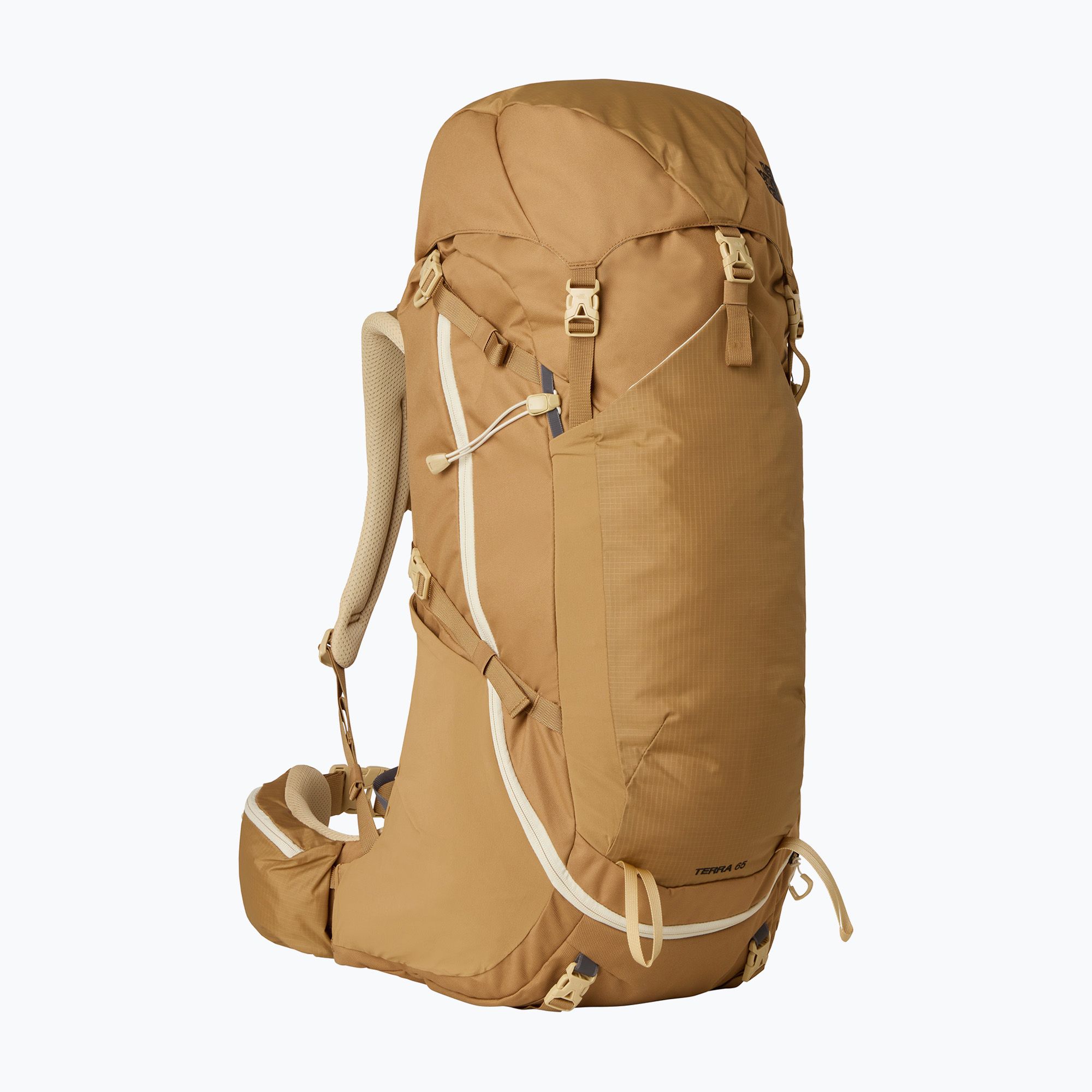 Trekking backpack The North Face Terra 65 l utility brown/khaki stone ...