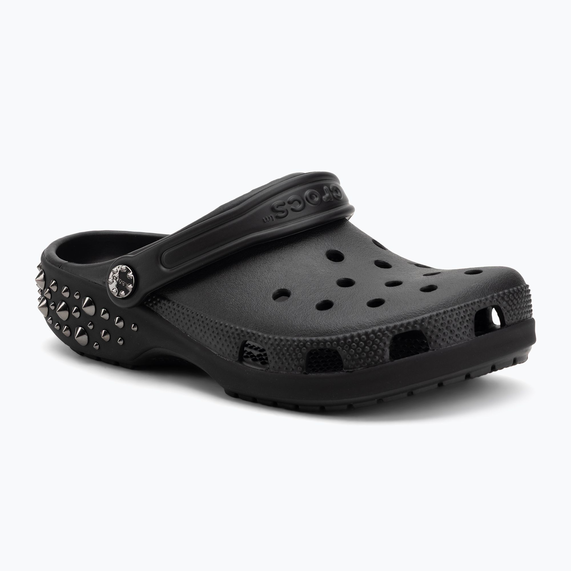 Slides Crocs Classic Studded black (211596-001) - Sportano.com