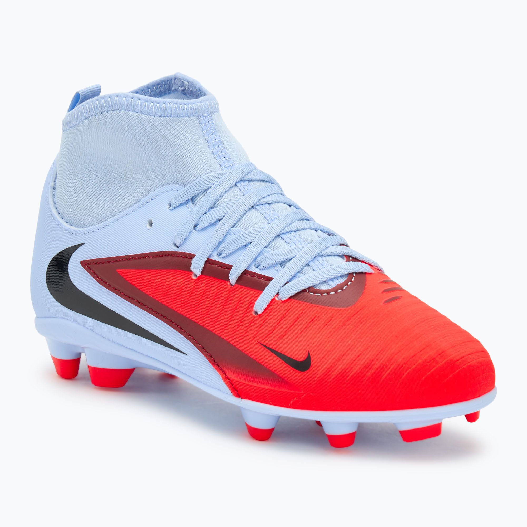 Children's football boots Nike Phantom 6 High Club FG/MG racer blue ...