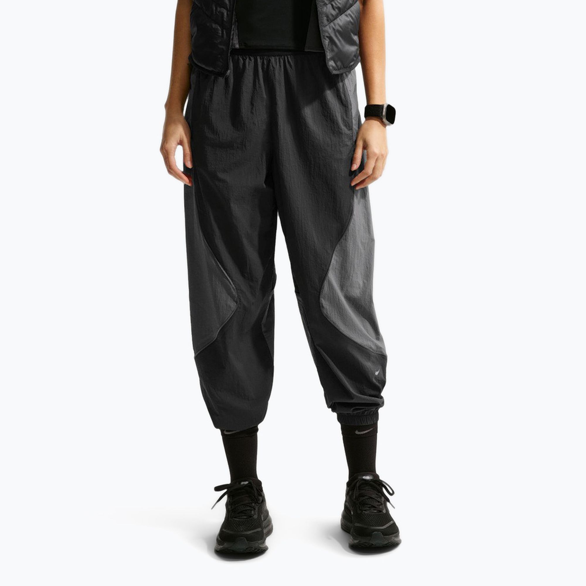 Women's running trousers Nike Swift UV Repel Mid-Rise tattoo/light ...