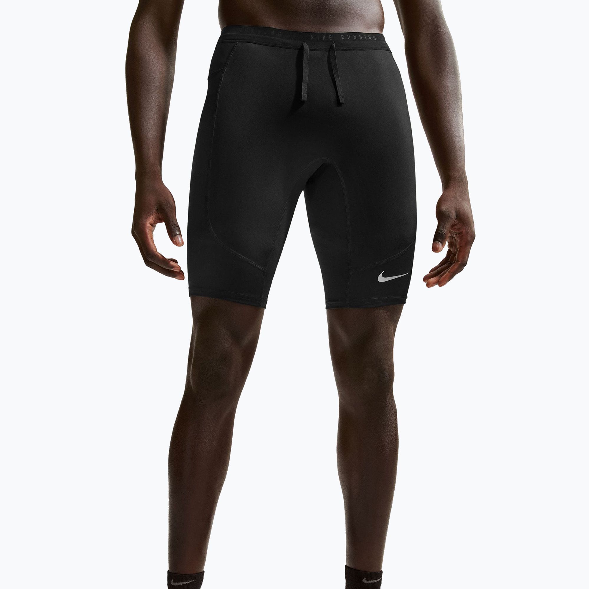 Men's running shorts Nike Stride Dri-Fit Half Tight black (IF2040-010 ...