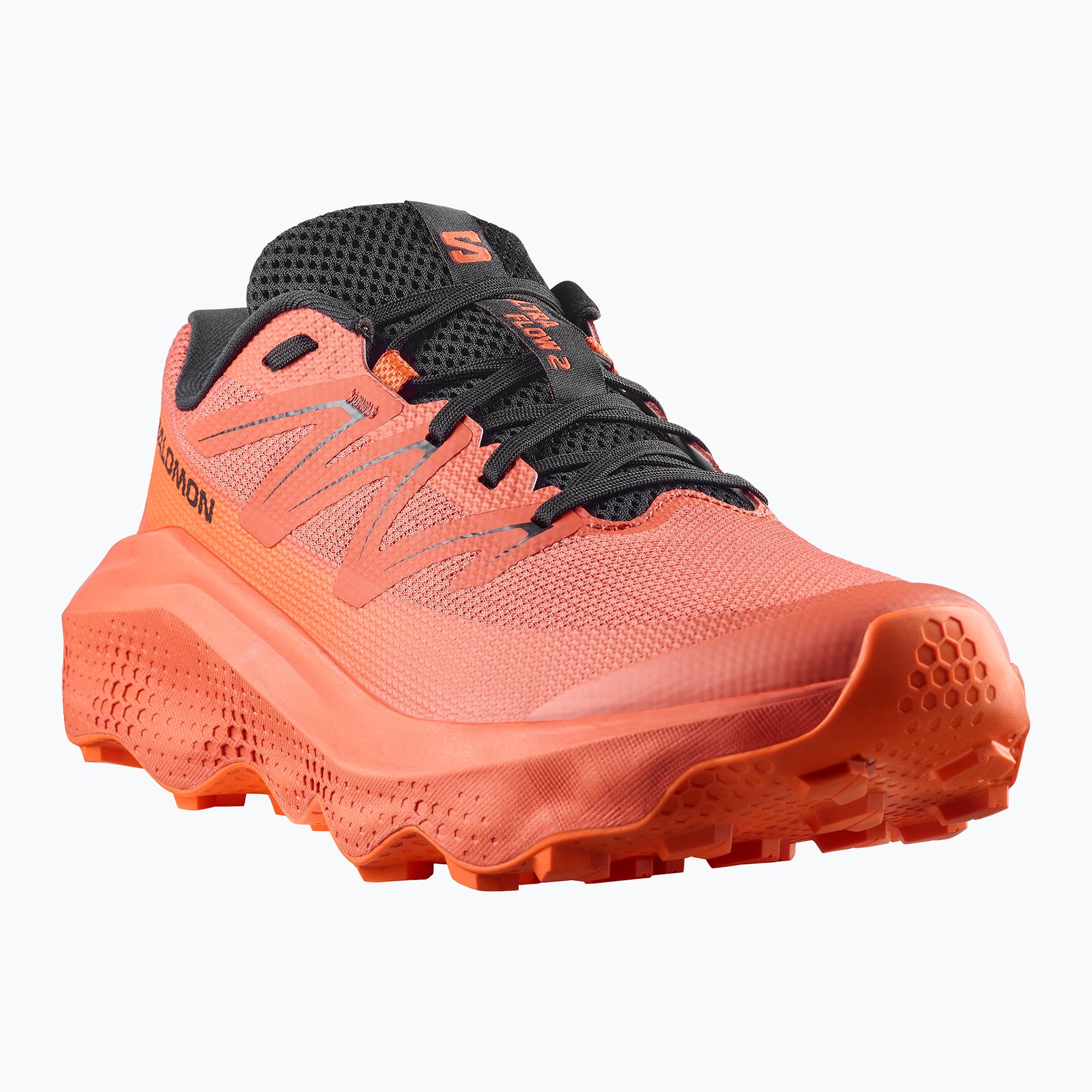 Men's running shoes Salomon Ultra Flow 2 chili/dragon fire/black ...