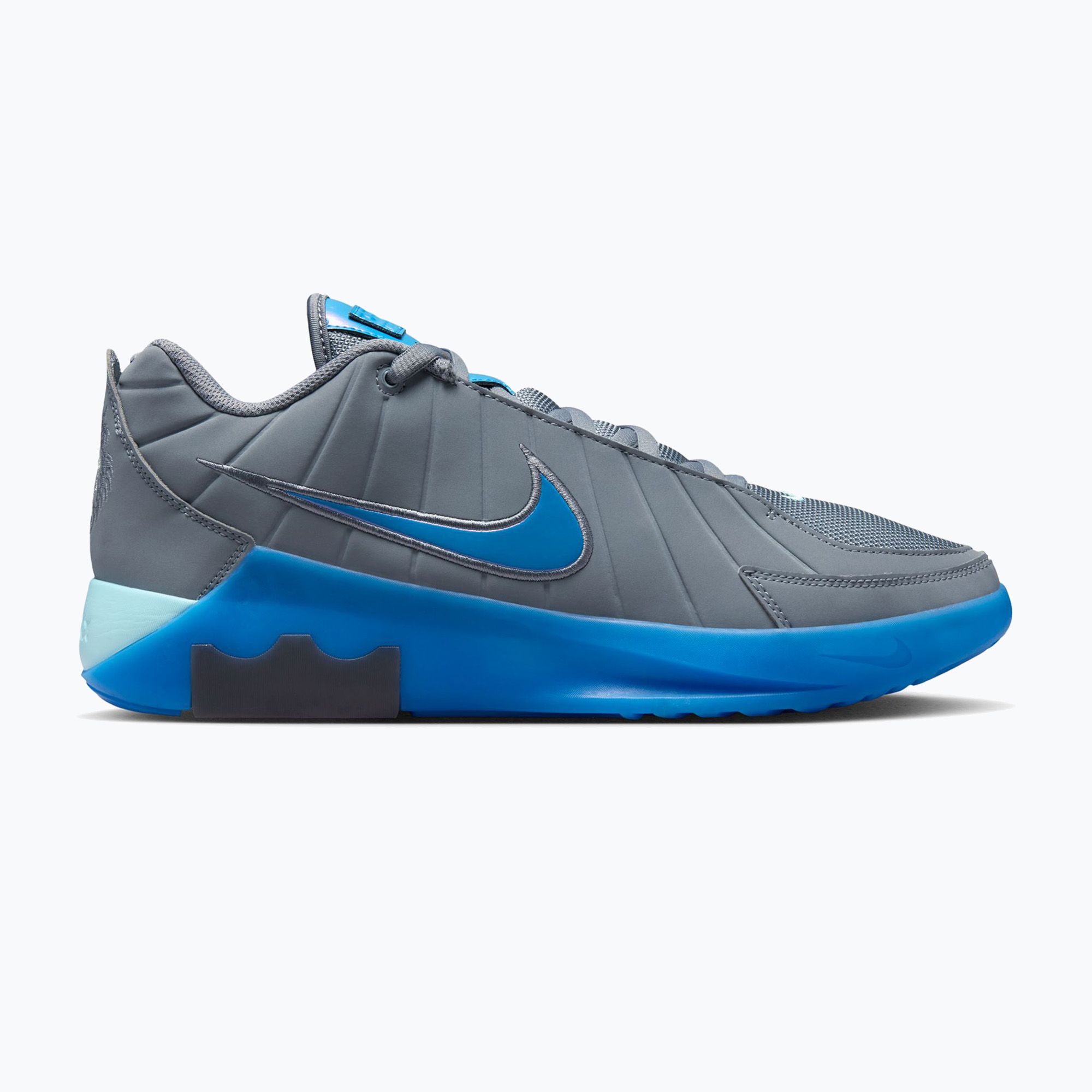 Men's basketball shoes Nike LeBron Witness 9 cool grey/glacier ice ...