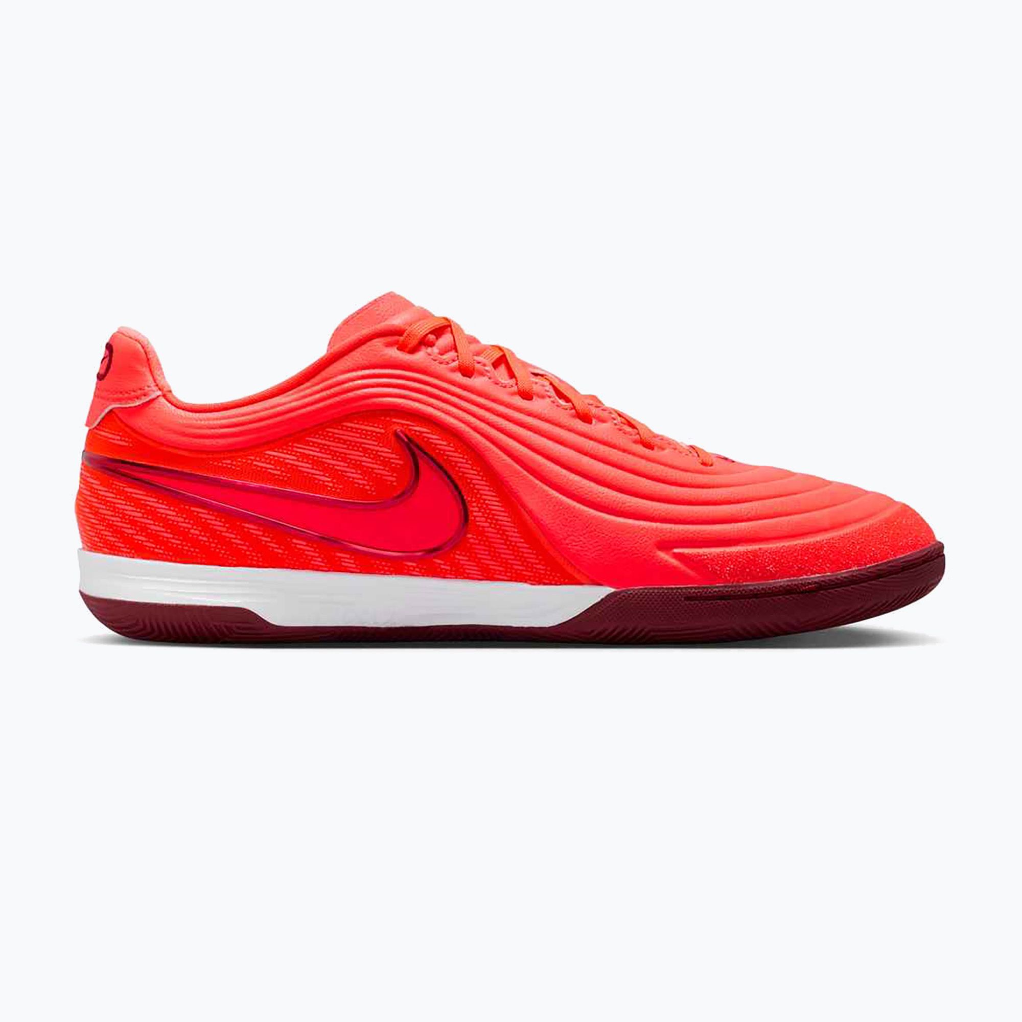 Men's football boots Nike Tiempo Reactgato IC bright crimson/team red ...