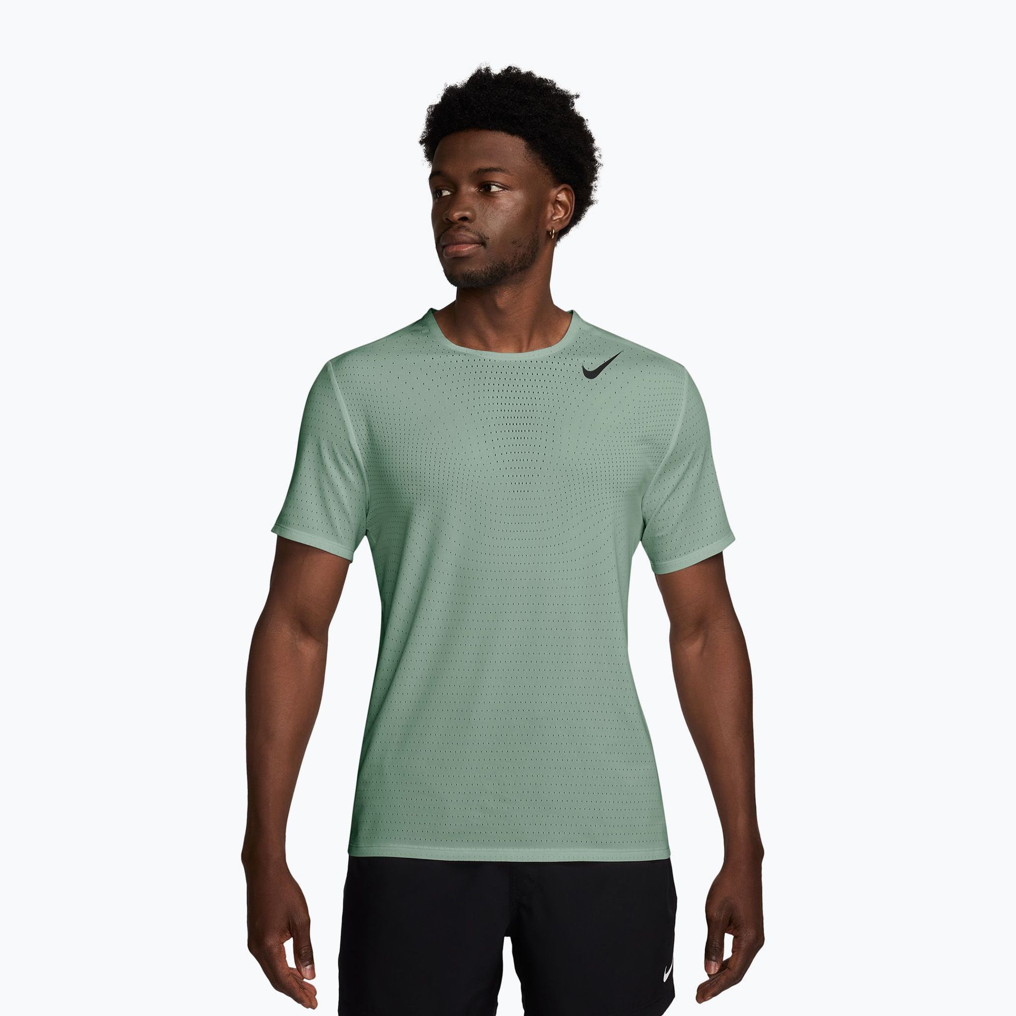 Men's running top Nike AeroSwift Dri-Fit ADV summit white/black (HJ3377 ...