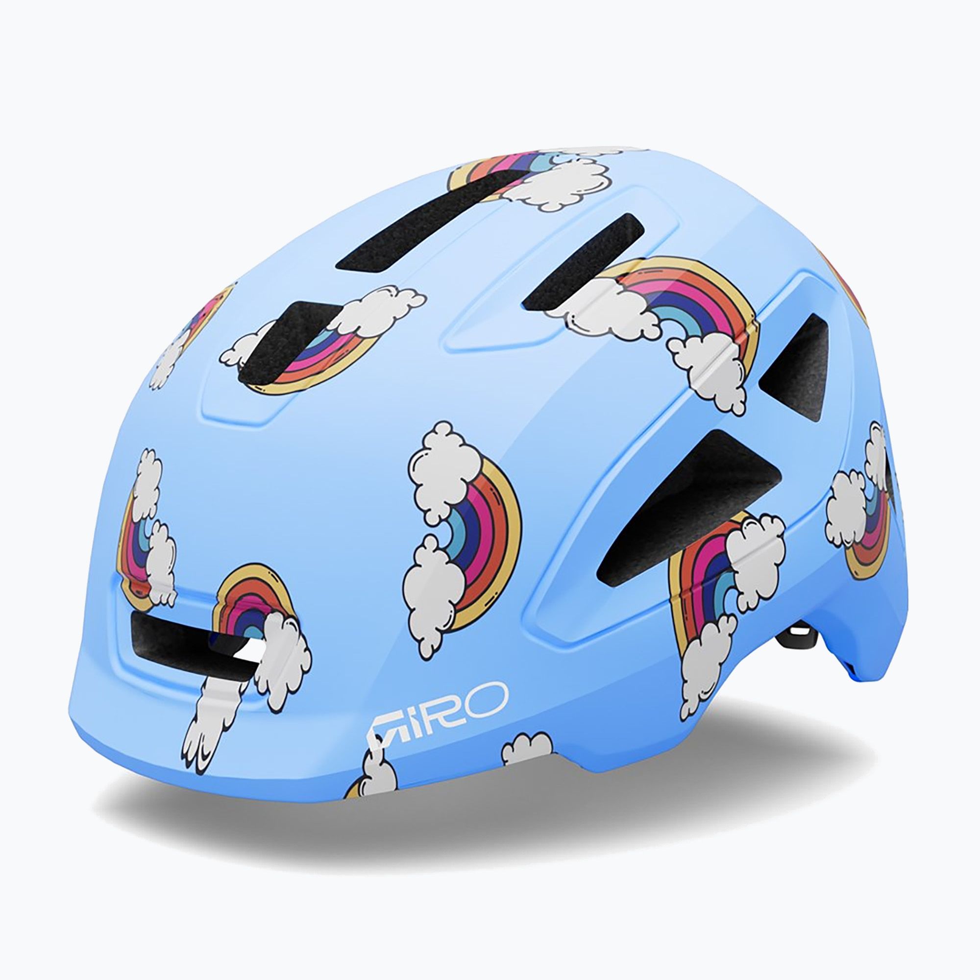 Children's bike helmet Giro Scamp II matte multi rainbow (GR-39350-922) - Sportano.com