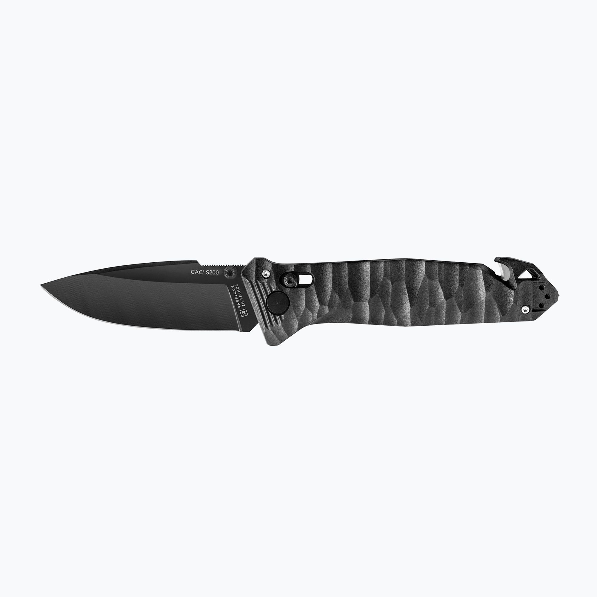 TB Outdoor CAC S200 Lisse PA6 GF black hiking knife (11060052 ...