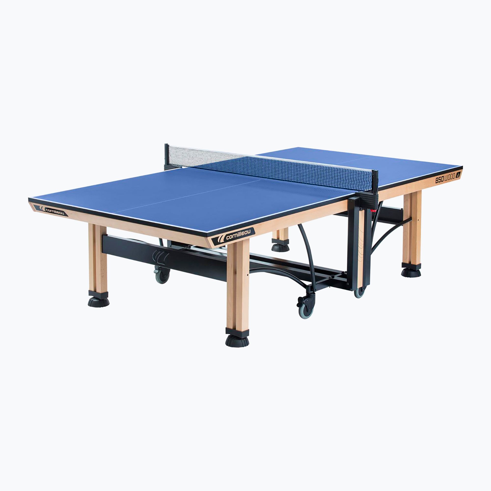 Table tennis table Cornilleau Competition 850 Wood ITTF Indoor New blue ...