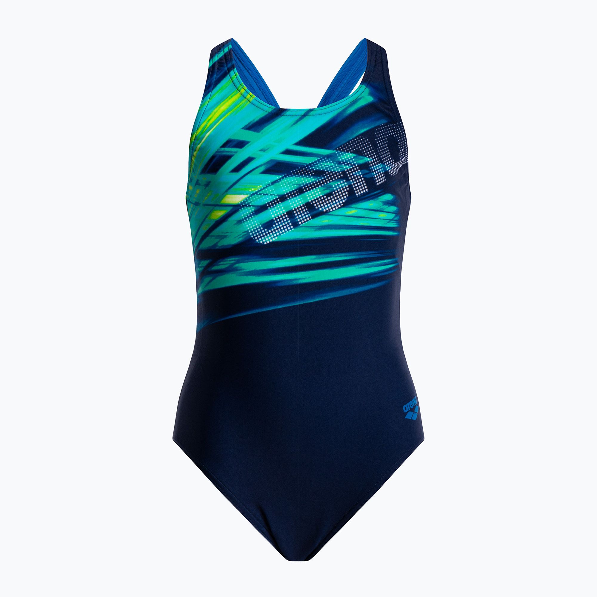 Children's one-piece swimsuit arena Phenix One Piece navy blue 000104/ ...