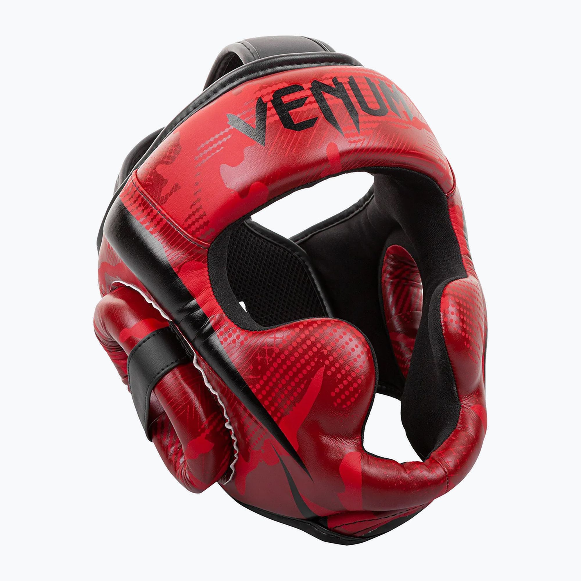 Venum Elite red camo boxing helmet - Sportano.com