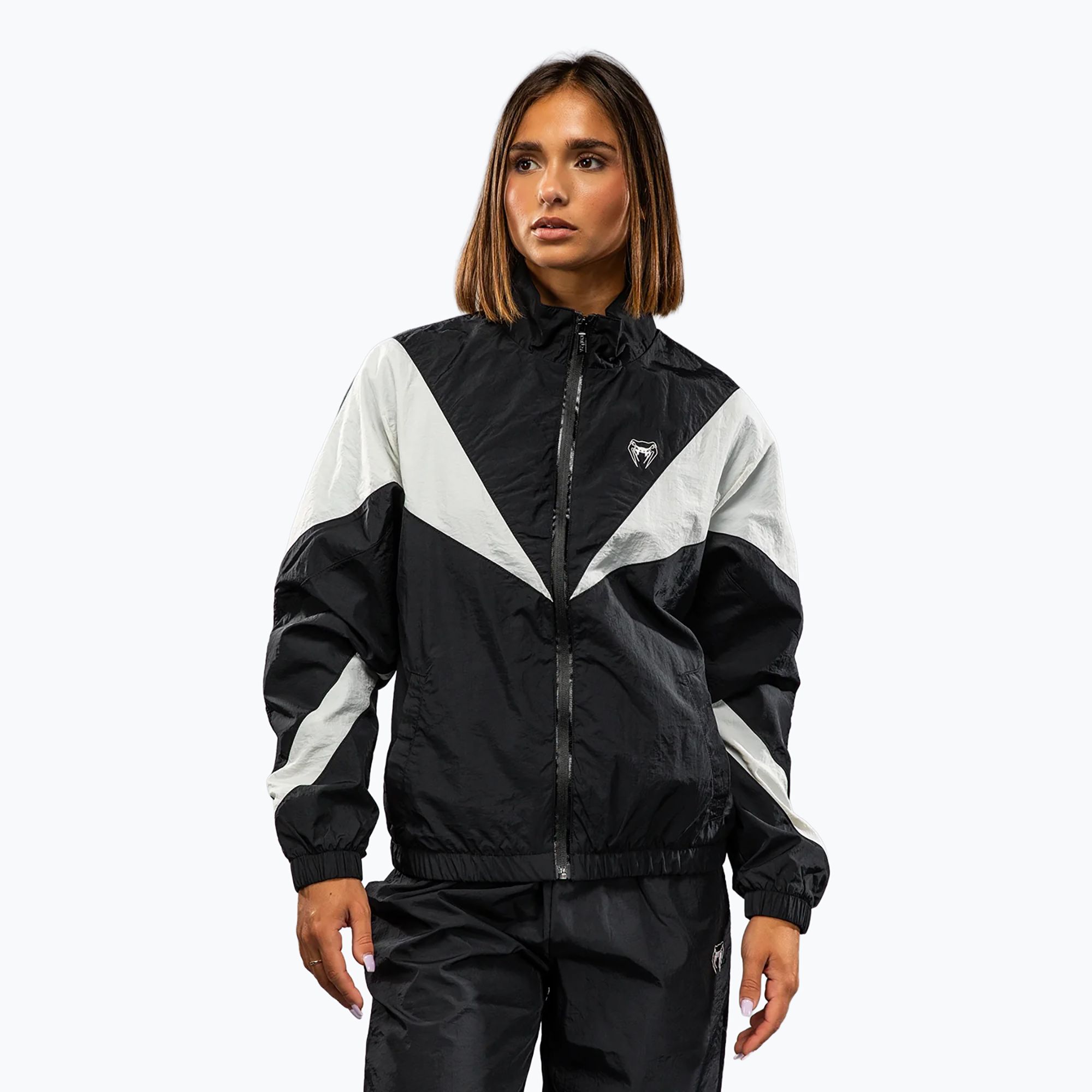 Women's jacket Venum Vectra Track black/white (VENUM-05791) - Sportano.com