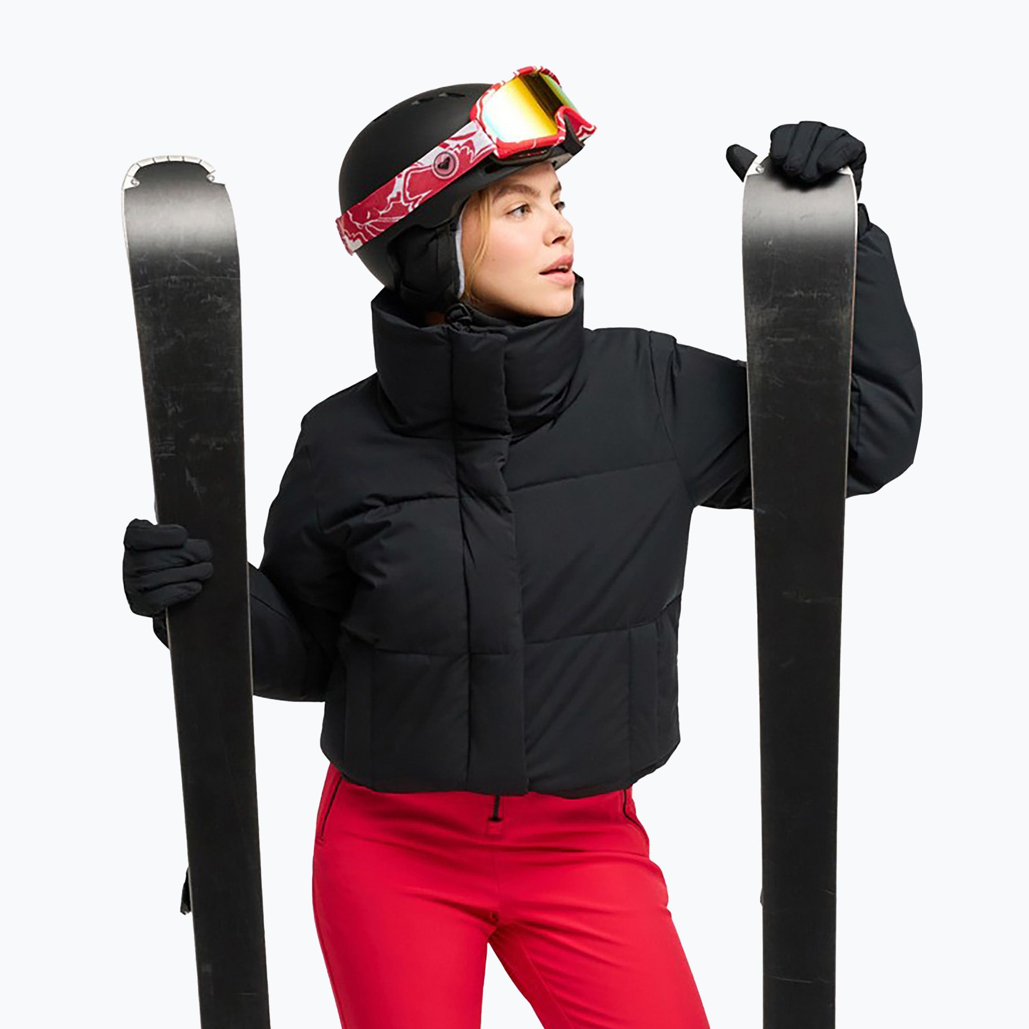 Women's snowboard jacket ROXY Snow Winter Rebel vivid green (ERJTJ03545 ...