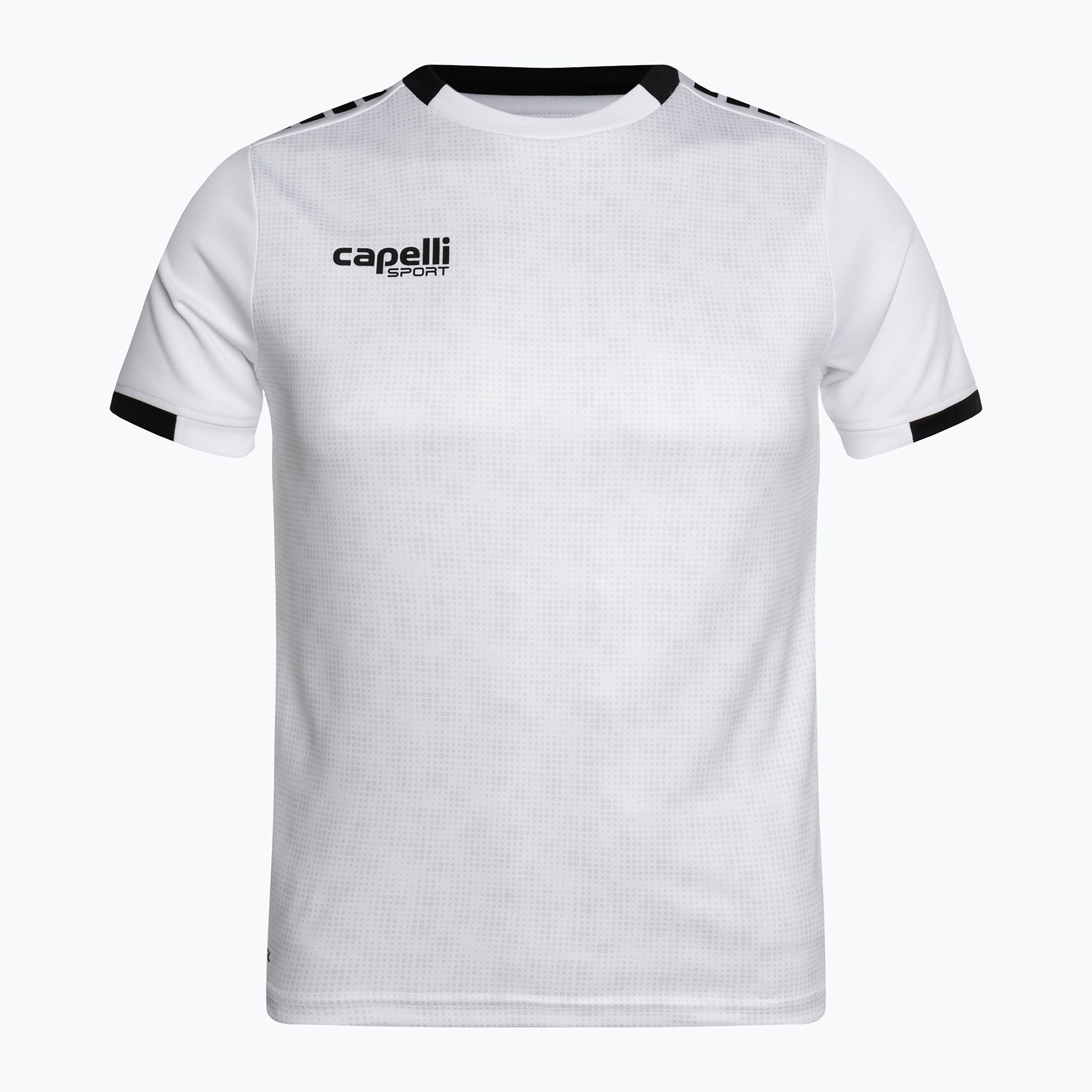 Capelli Cs III Block Youth football shirt white/black - Sportano.com