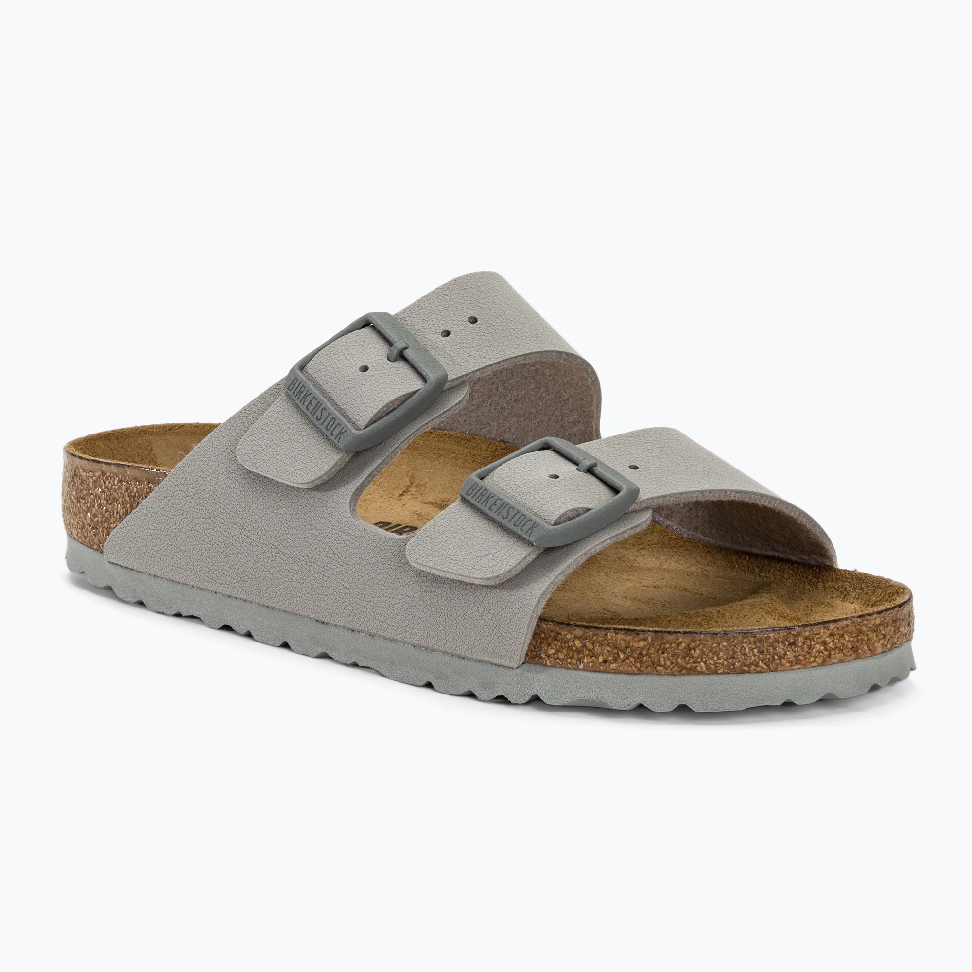 BIRKENSTOCK Arizona BF Narrow stone coin slides (1027696) - Sportano.com