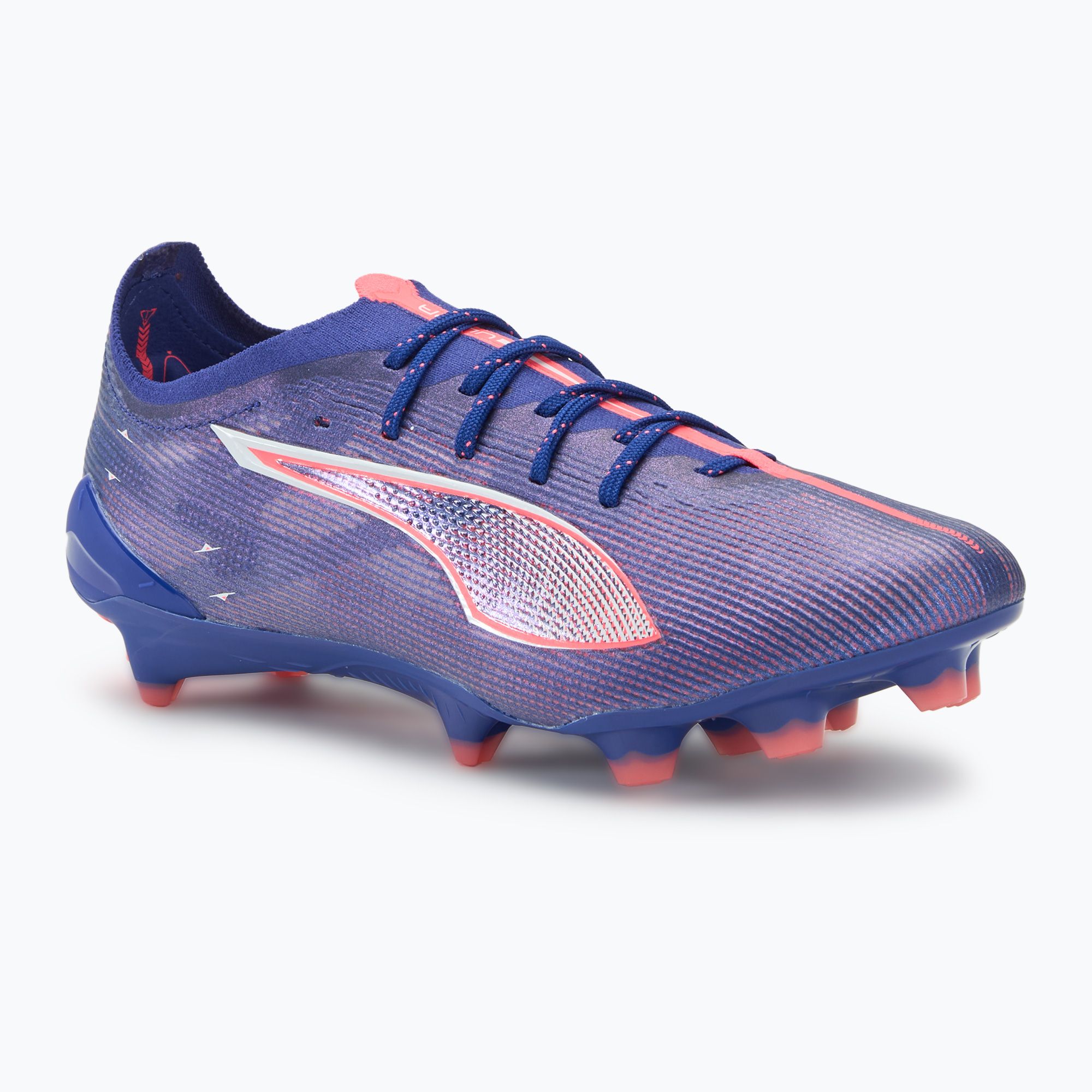 PUMA Ultra 5 Ultimate FG lapis lazuli/puma white/sunset gloe football ...