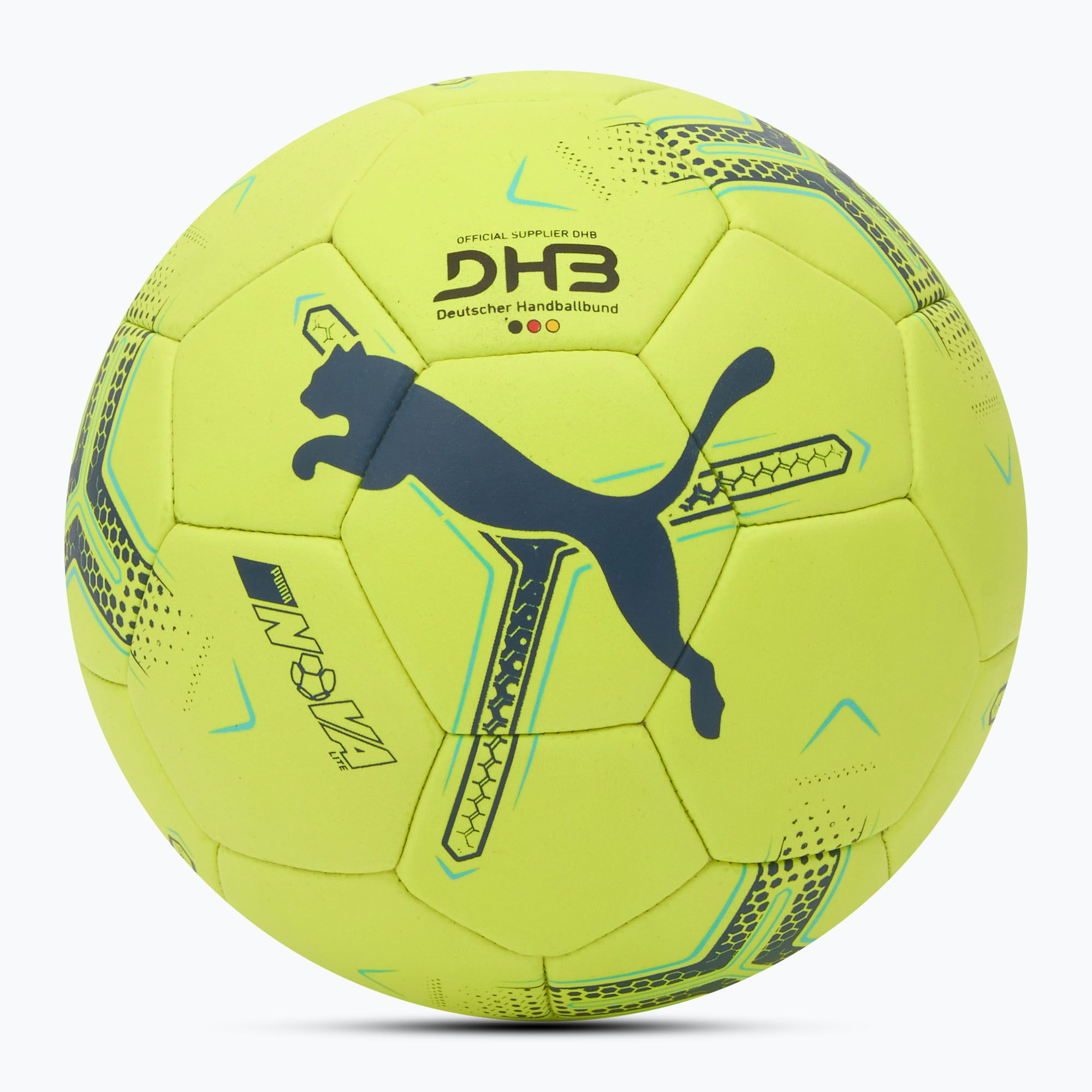 PUMA Nova Lite fizzy apple/grey skies handball size 0 (084387 01 ...