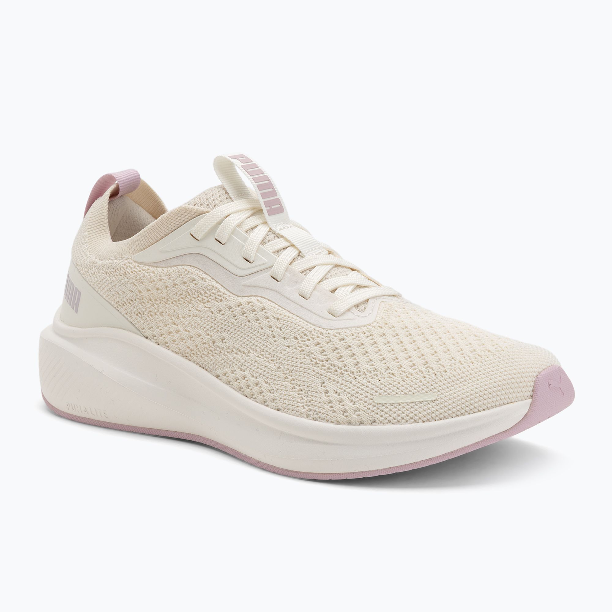 PUMA Skyrocket Lite Engineered warm white/rose mauve running shoes ...