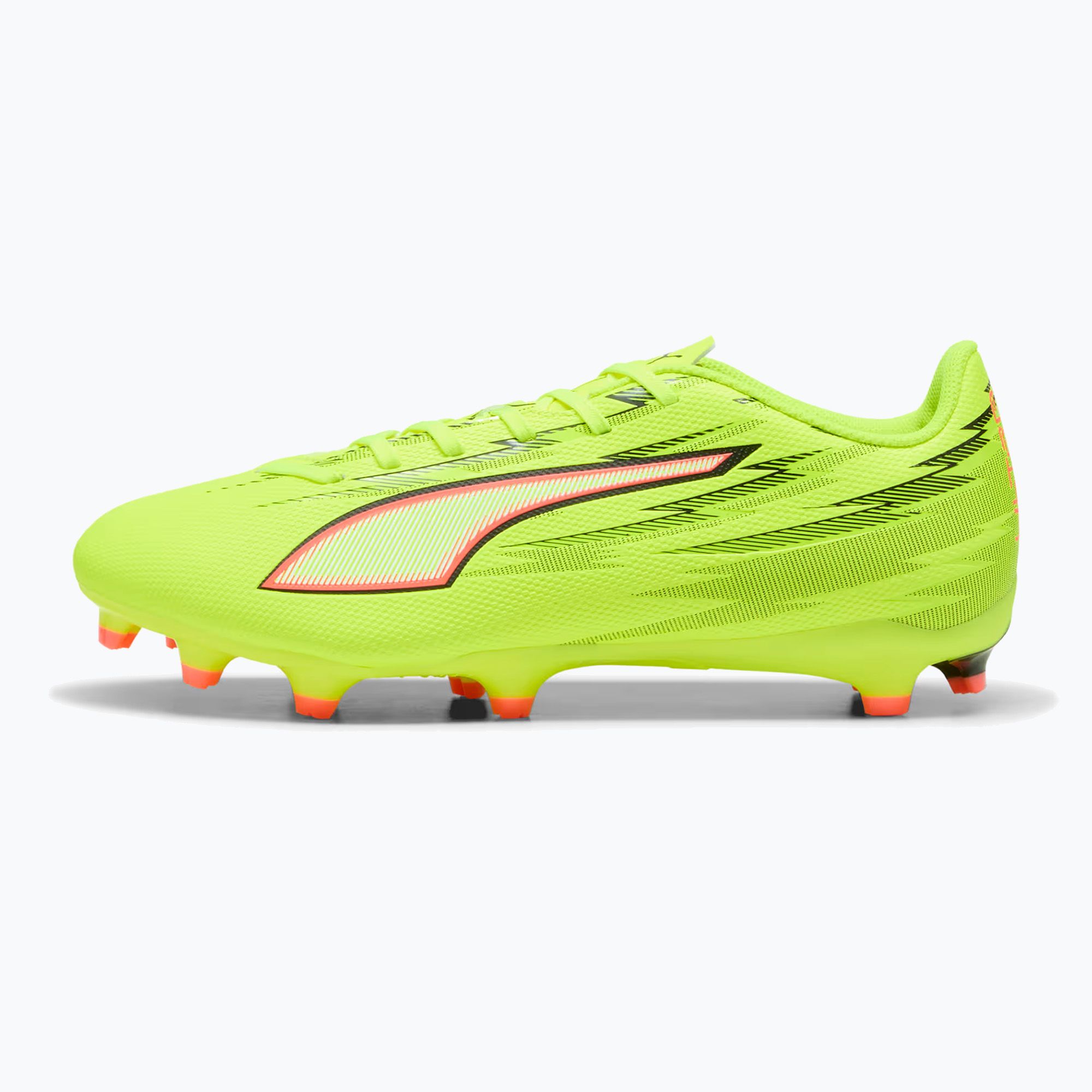 Football boots PUMA Ultra 6 Play FG/AG yellow alert/puma black/glowing ...