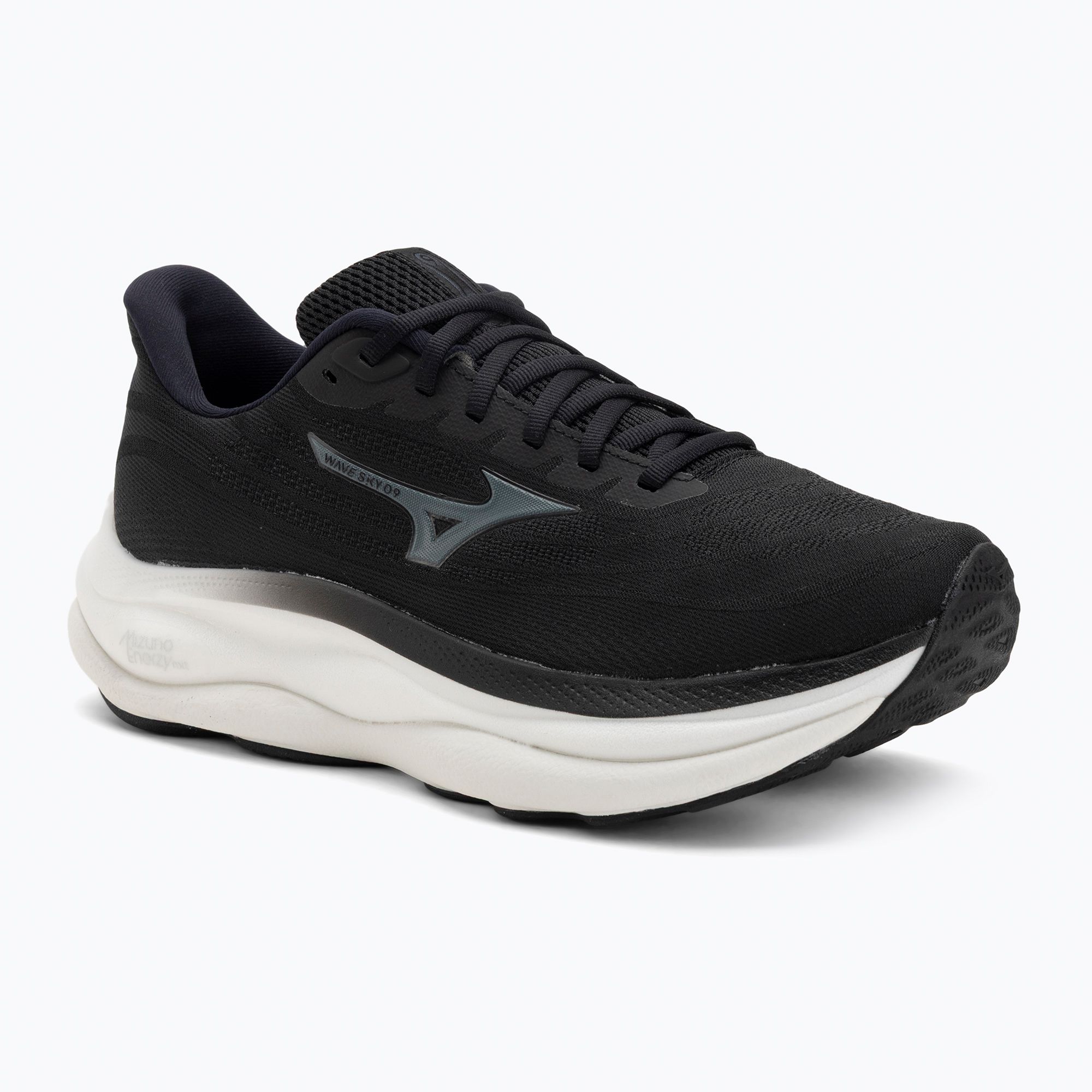 Men's running shoes Mizuno Wave Sky 9 black/goblin green/alpine green ...