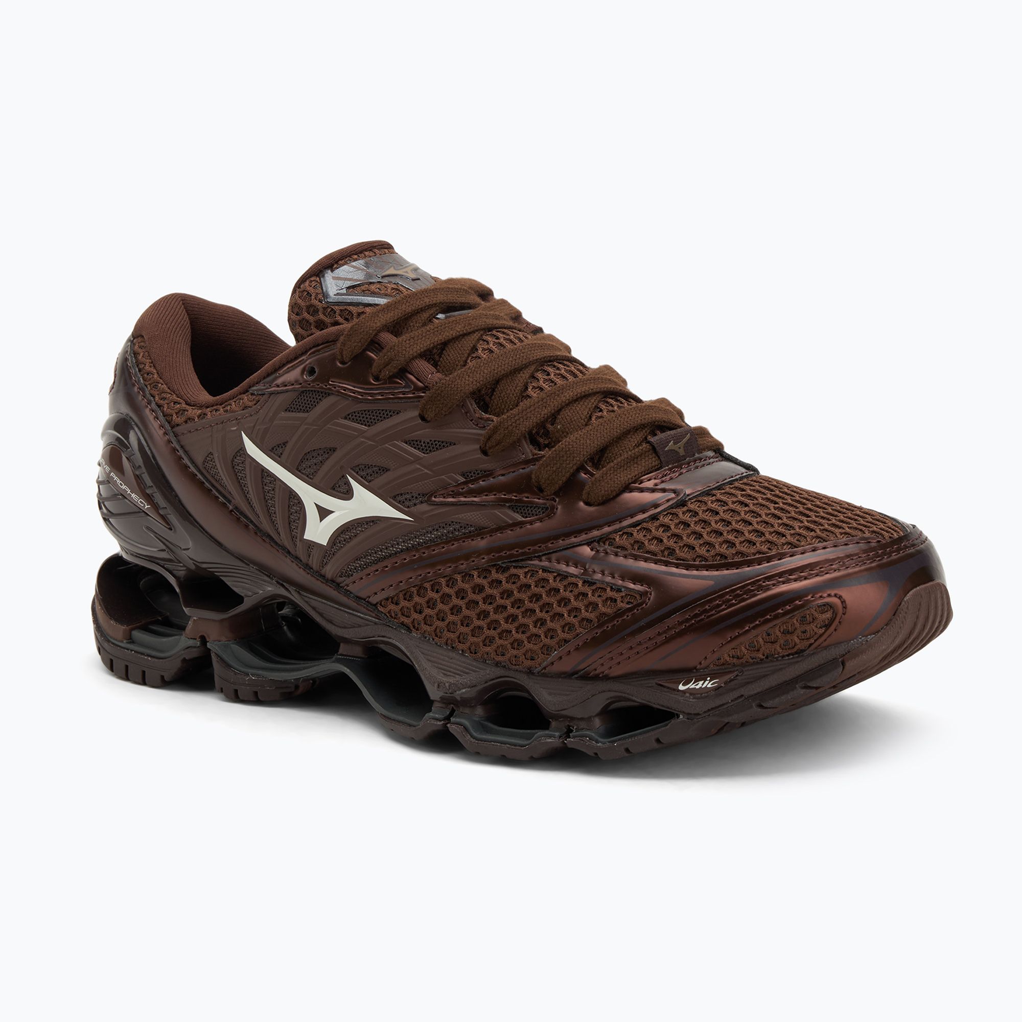 Men's shoes Mizuno Wave Prophecy LS black sand/black/metallic gray ...