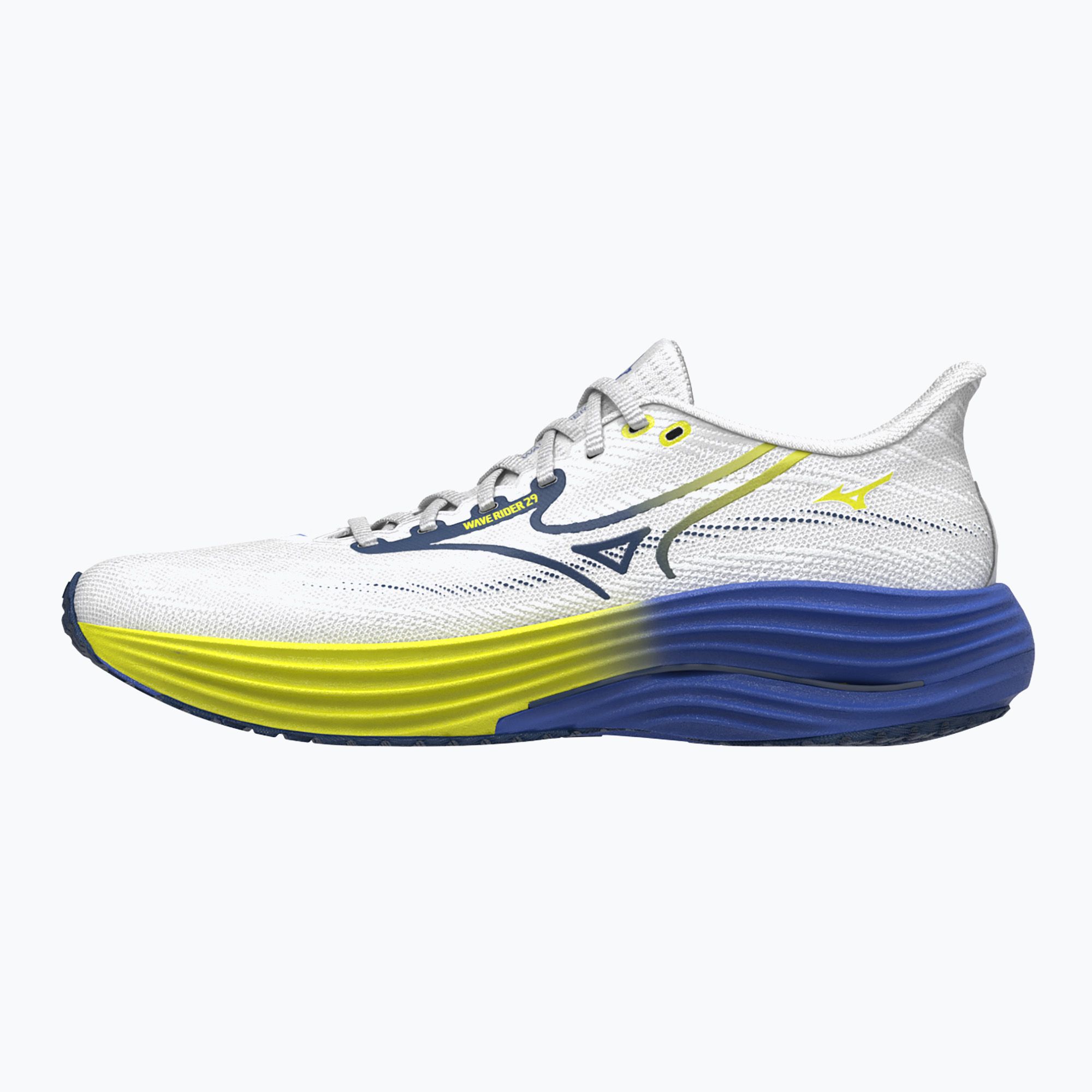 Men's running shoes Mizuno Wave Rider 29 lightning yellow/estate blue ...
