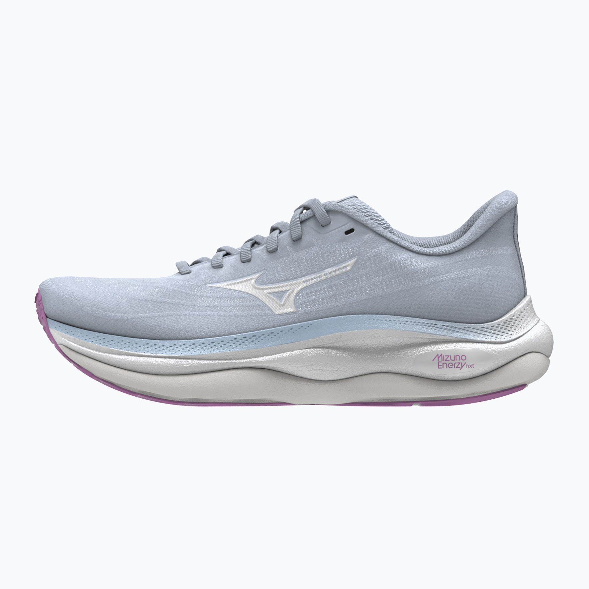 Women's running shoes Mizuno Wave Sky 9 snow white/silver birch ...