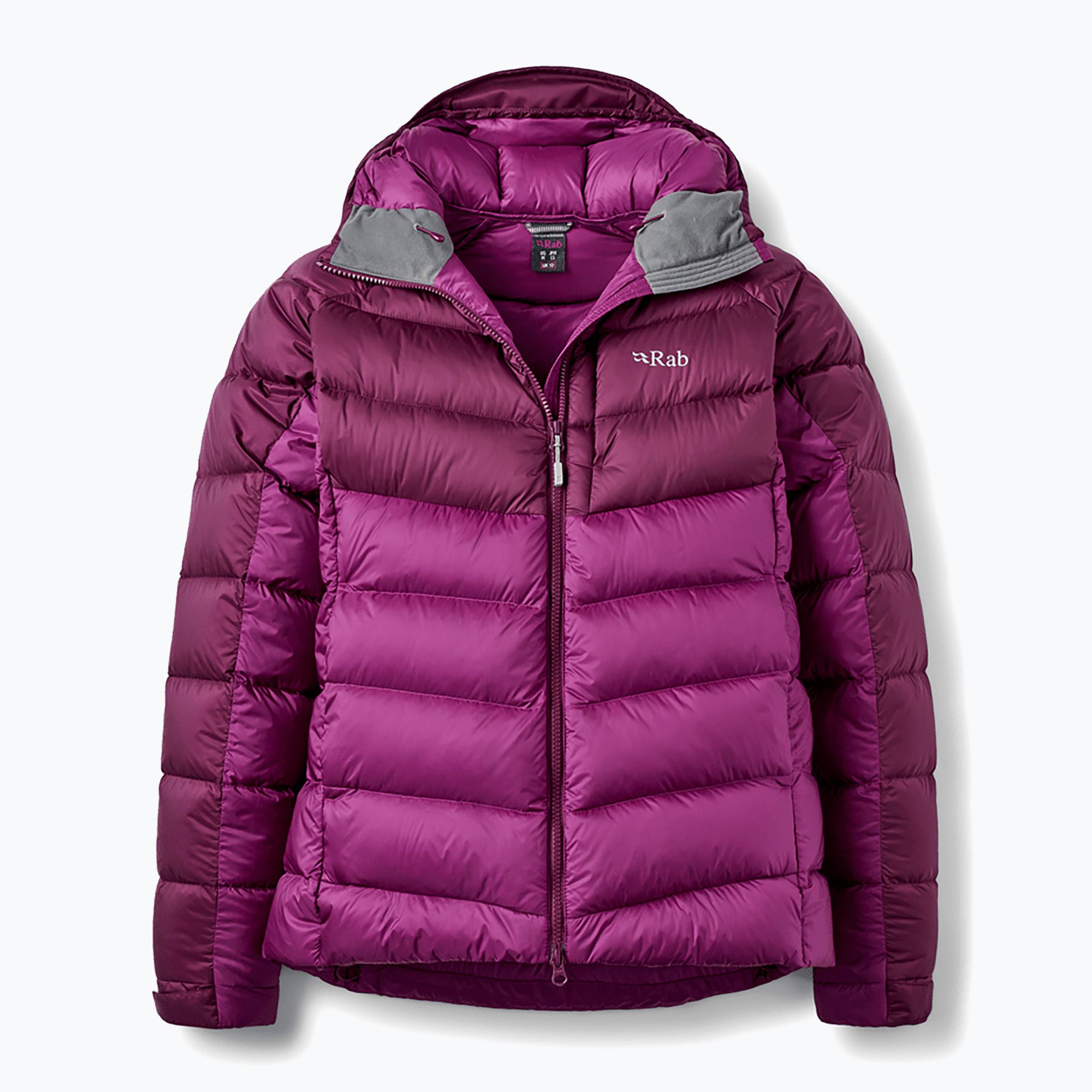 Women's down jacket Rab Glaceon Pro mulberry/plum (QDE-69-MUP ...