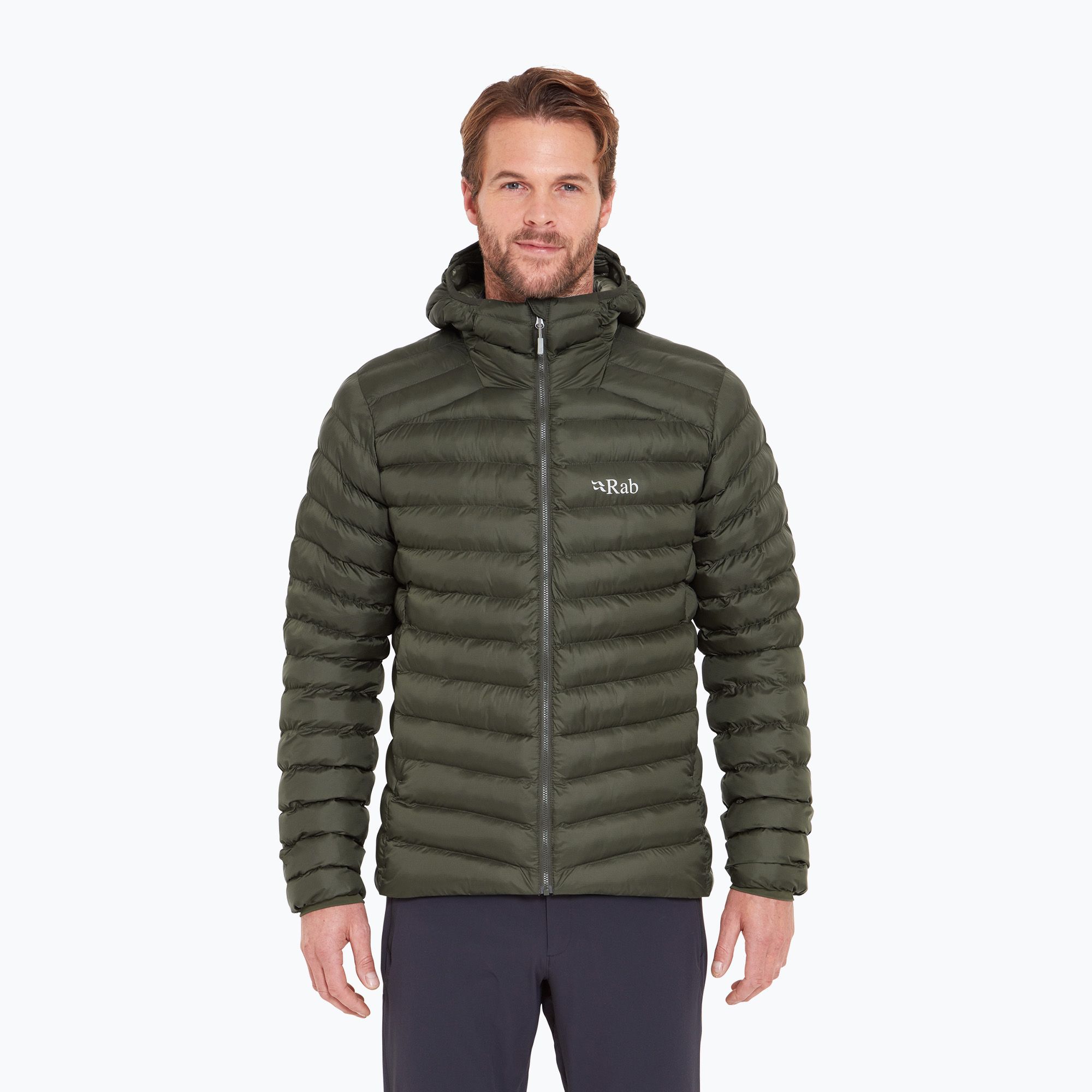 Men's insulated jacket Rab Cirrus Alpine oak (QIP-25-OAK-LRG ...