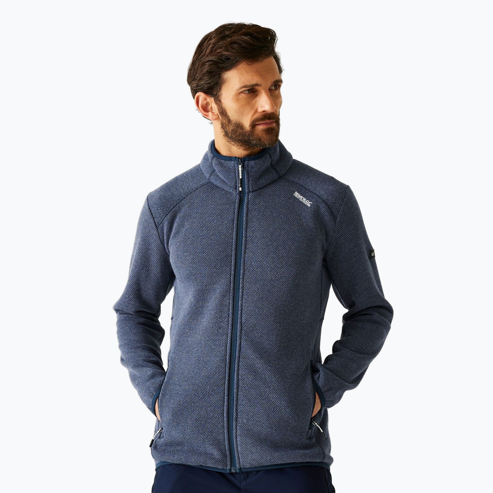 Men's fleece jacket REGATTA Torrens navy (RMA655-540) - Sportano.com